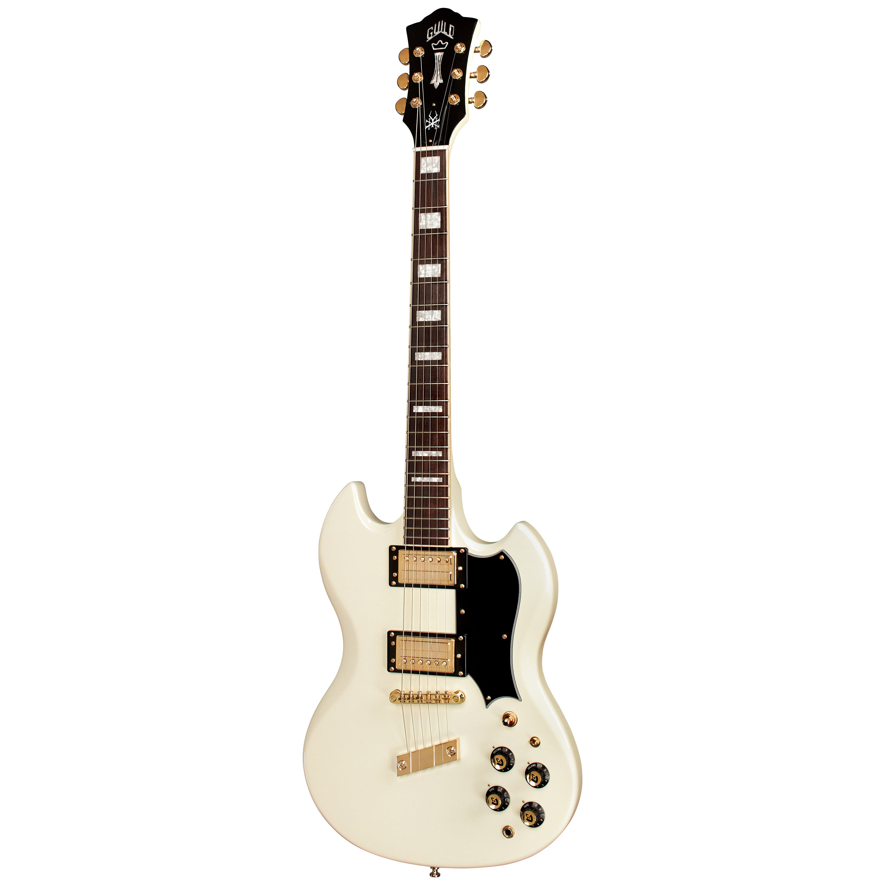 Guild Polara Kim Thayil Vintage White - Guitare signature SonoVente.com