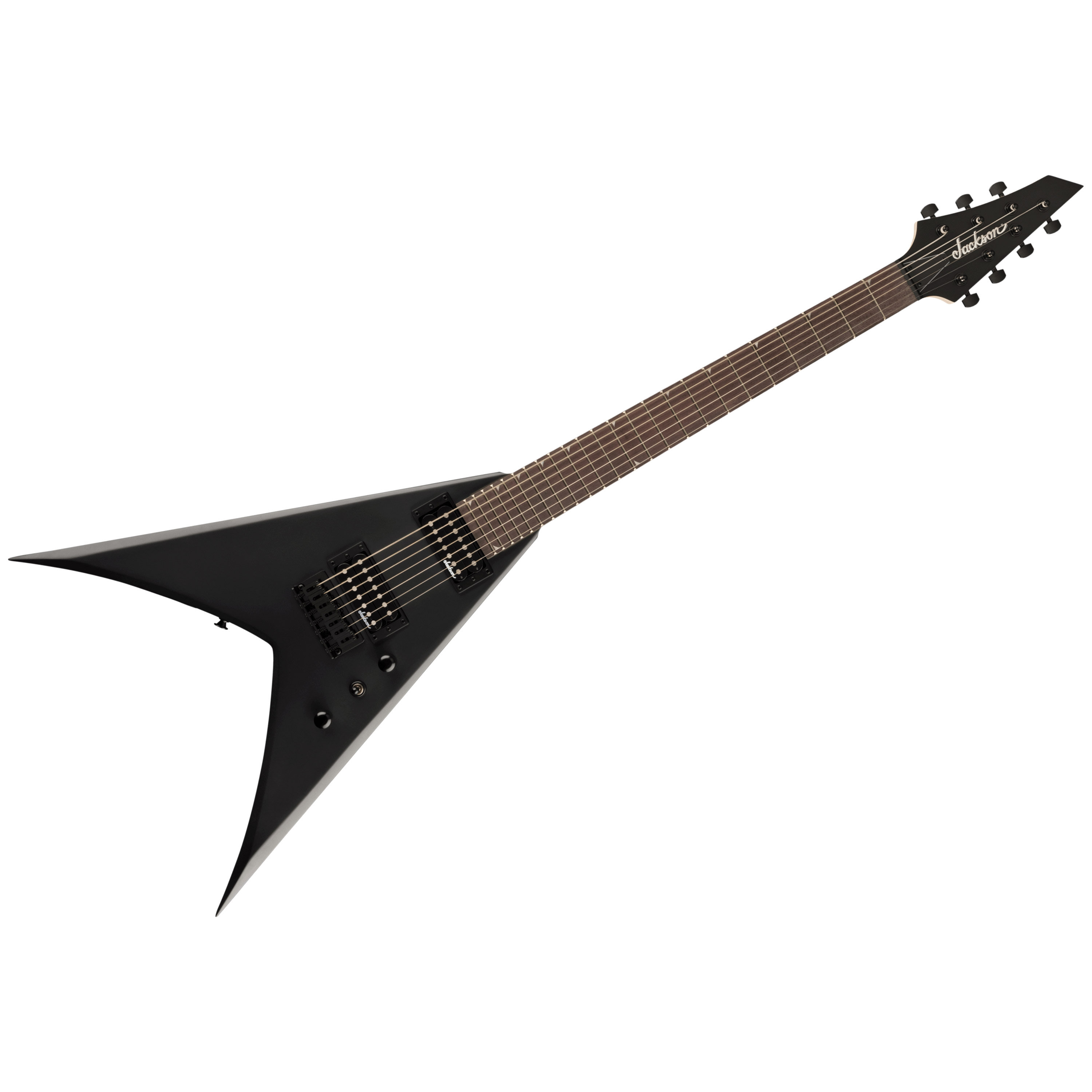 Jackson JS Series King V JS22-7 HardTail Black - Guitare flying V ...