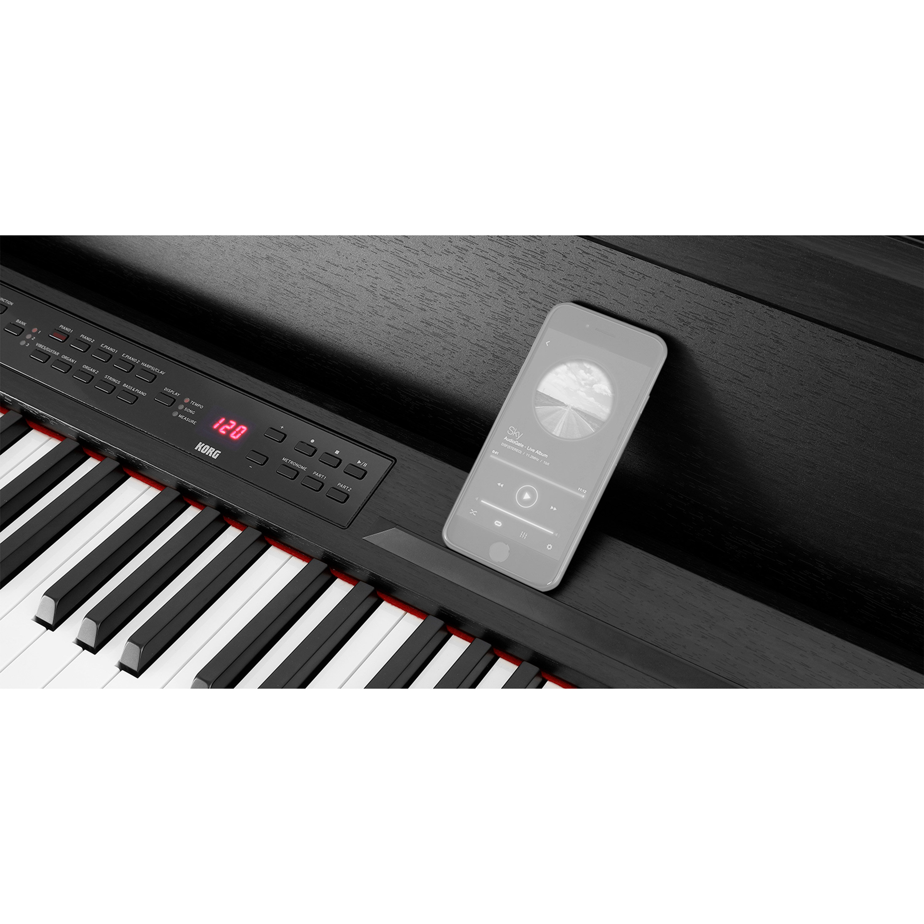 Korg C1 Black - Piano meuble SonoVente.com
