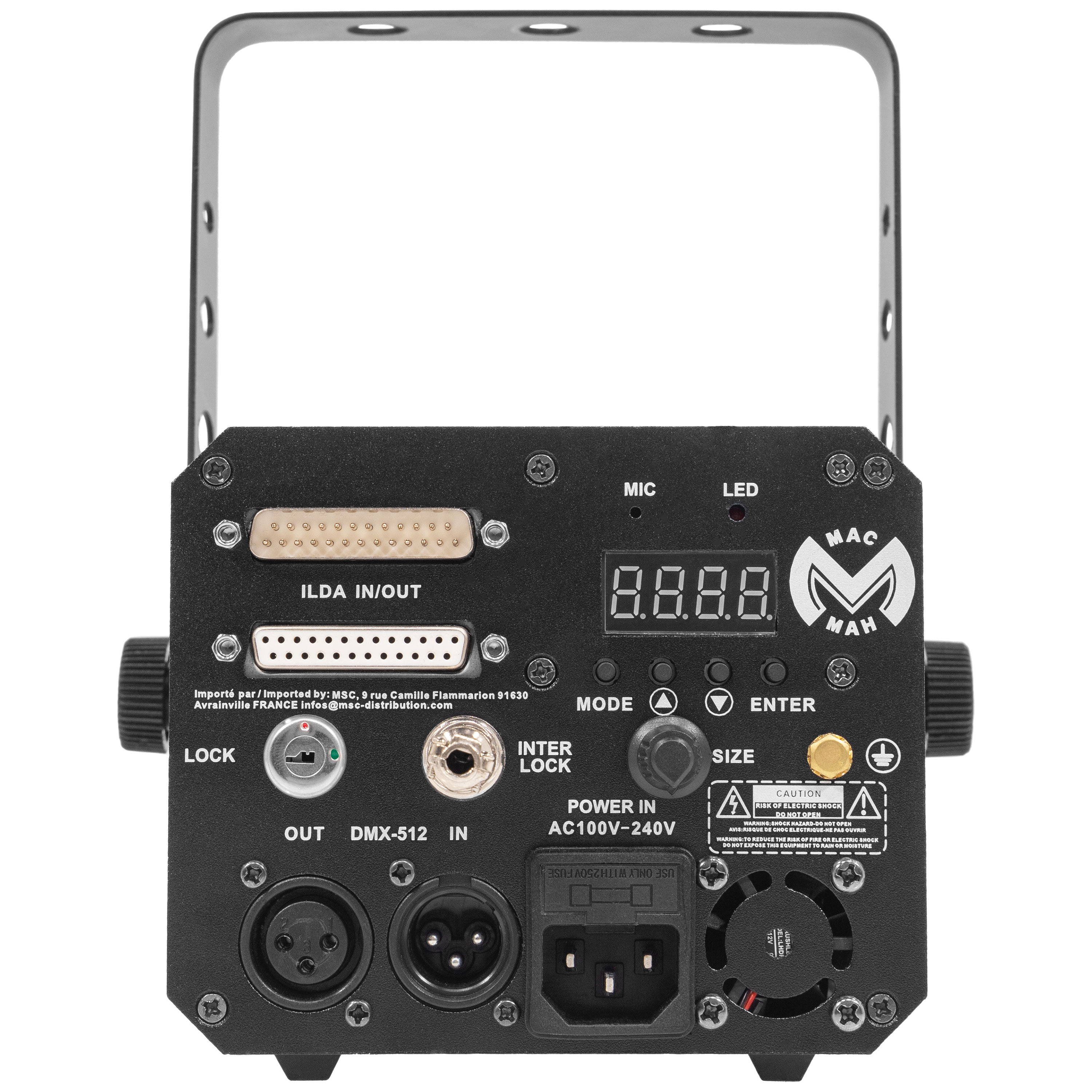 Mac Mah MAC 2000 RGB - LASER multicolore SonoVente.com