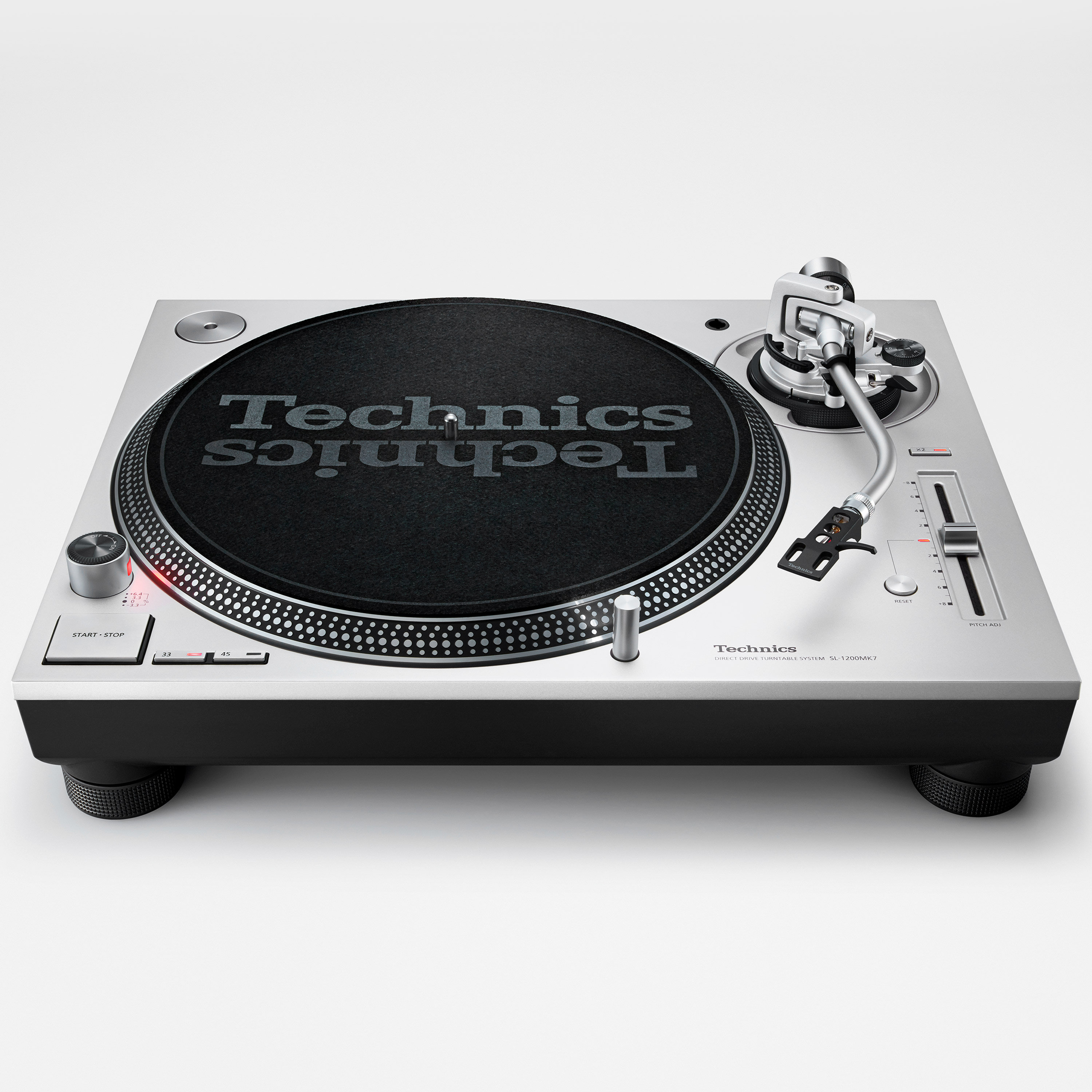 Technics SL-1200 MK7 EG Silver (La paire) - Platine à entrainement ...