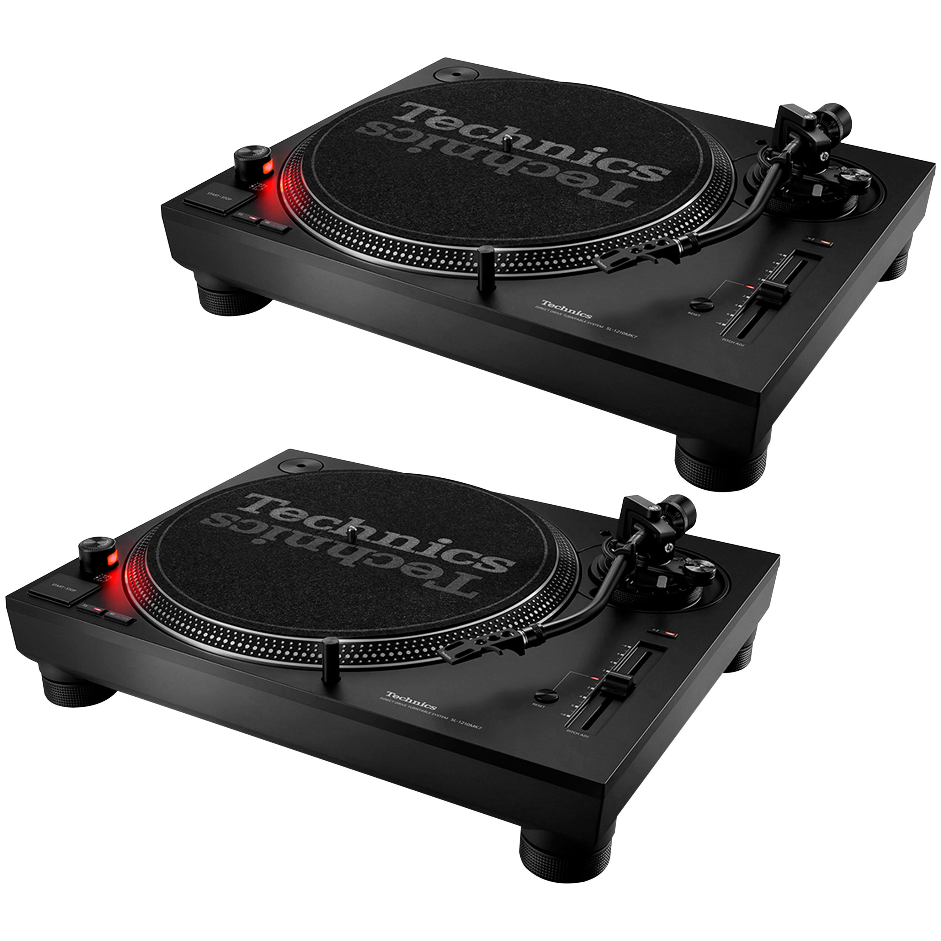 Technics Pack SL-1210 MK7 (La paire) - Platine à entrainement direct ...