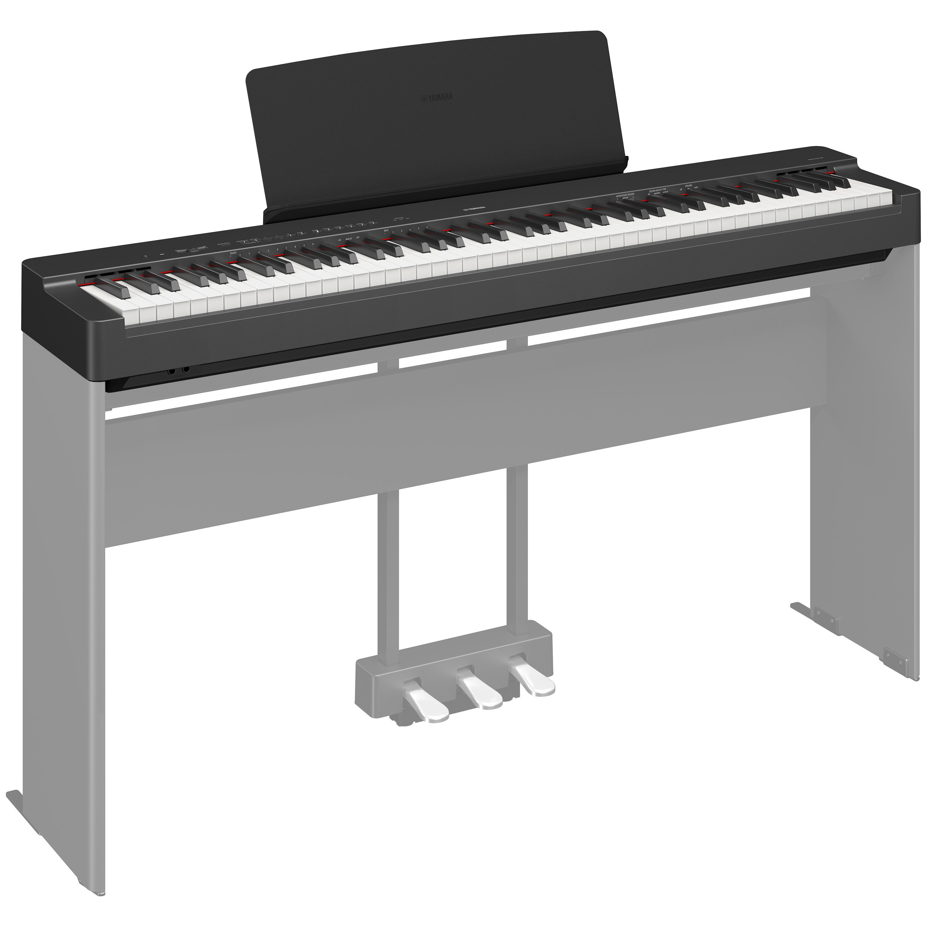 Yamaha P-225 Black + FC35 - Piano portable SonoVente.com