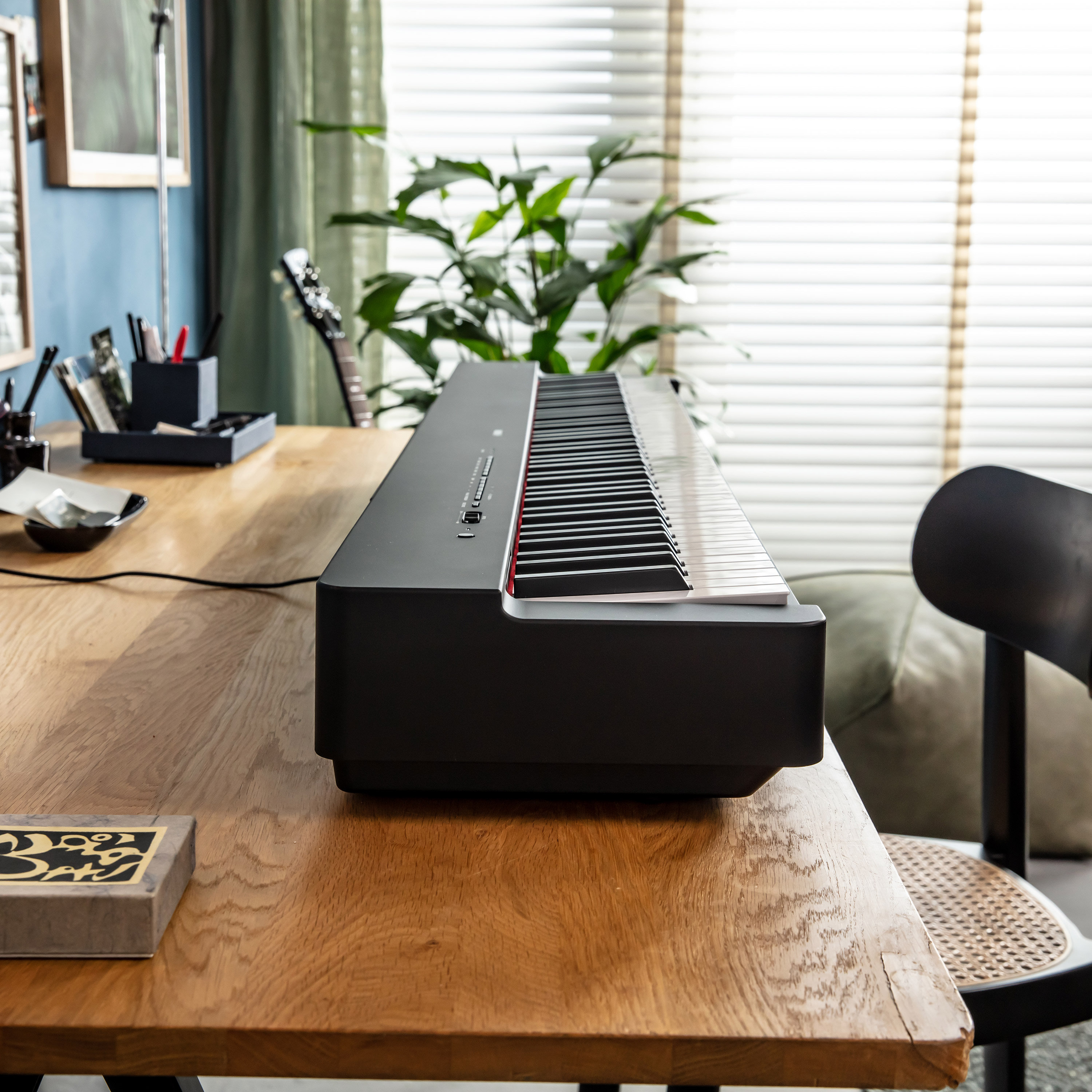 Yamaha P-225 Black + FC35 - Piano portable SonoVente.com