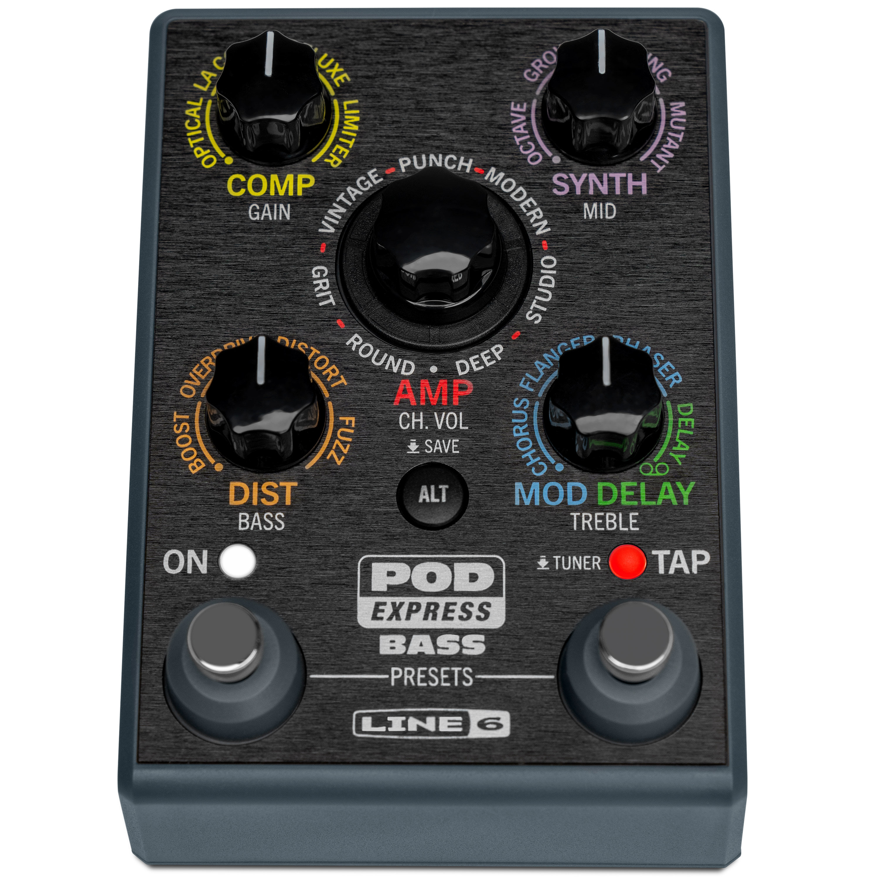 Line 6 POD Express Bass - Effets basse SonoVente.com