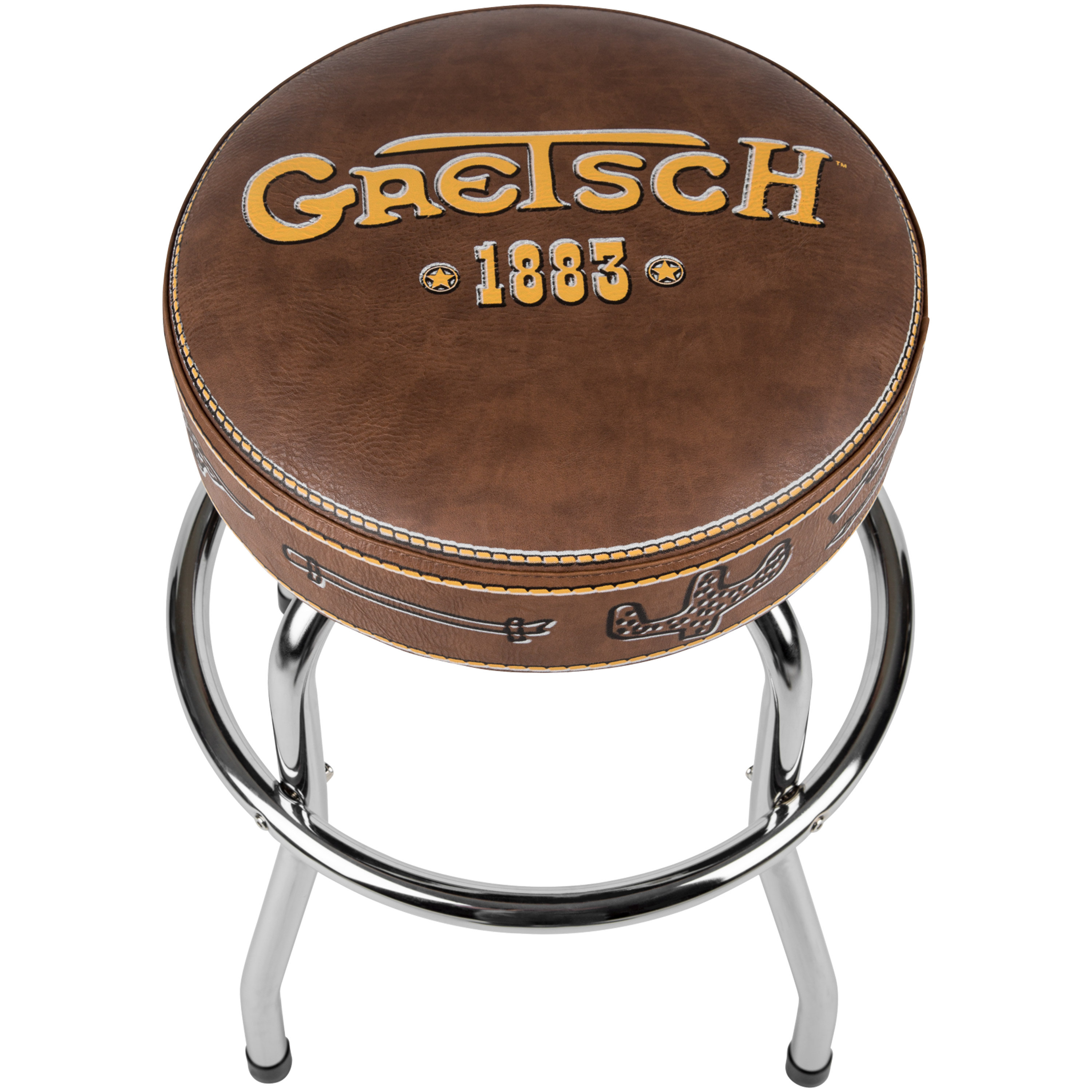 Gretsch Guitars 1883 Logo Barstool 24 - Cadeaux collector SonoVente.com