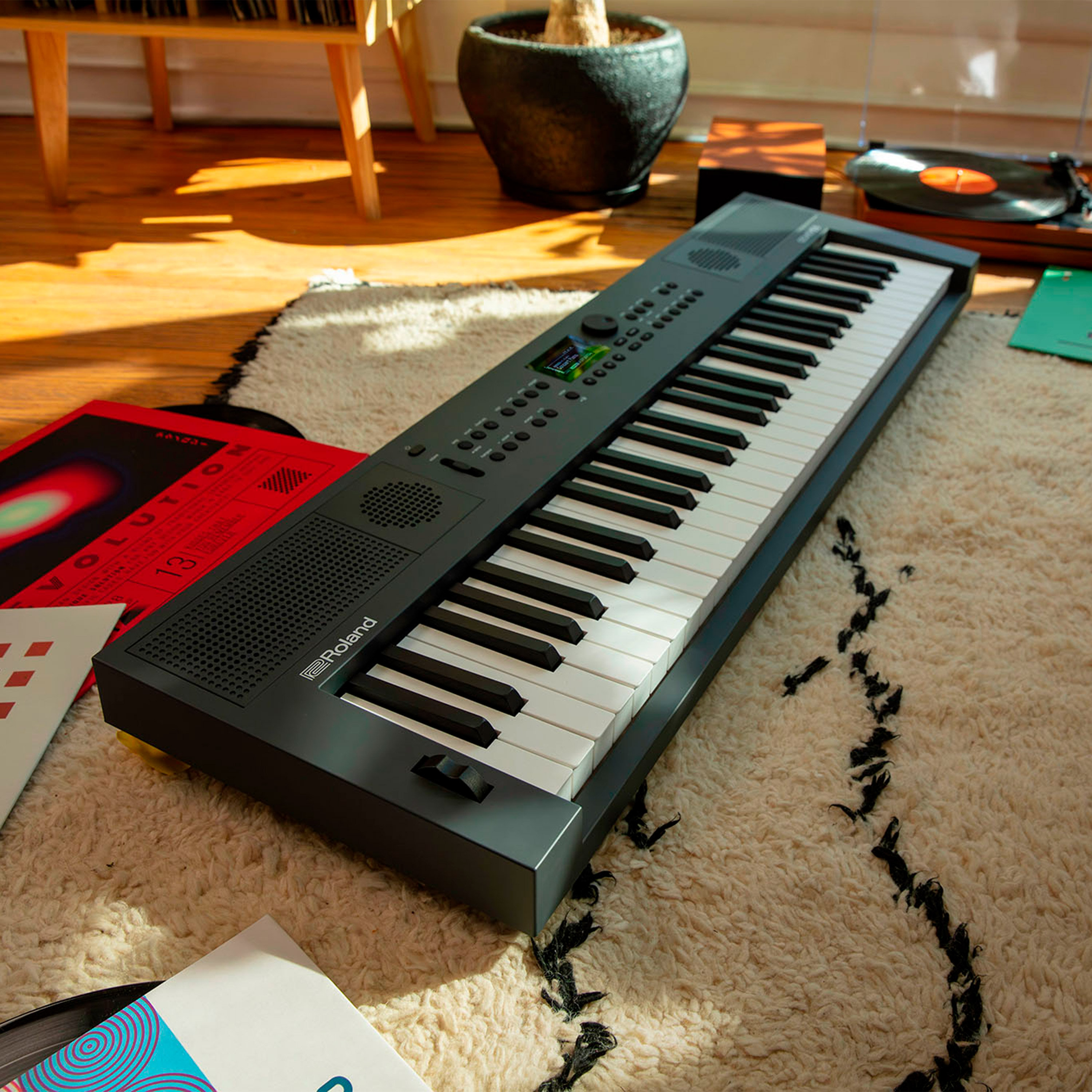 Roland GO:KEYS 5-GT Graphite - Piano portable SonoVente.com