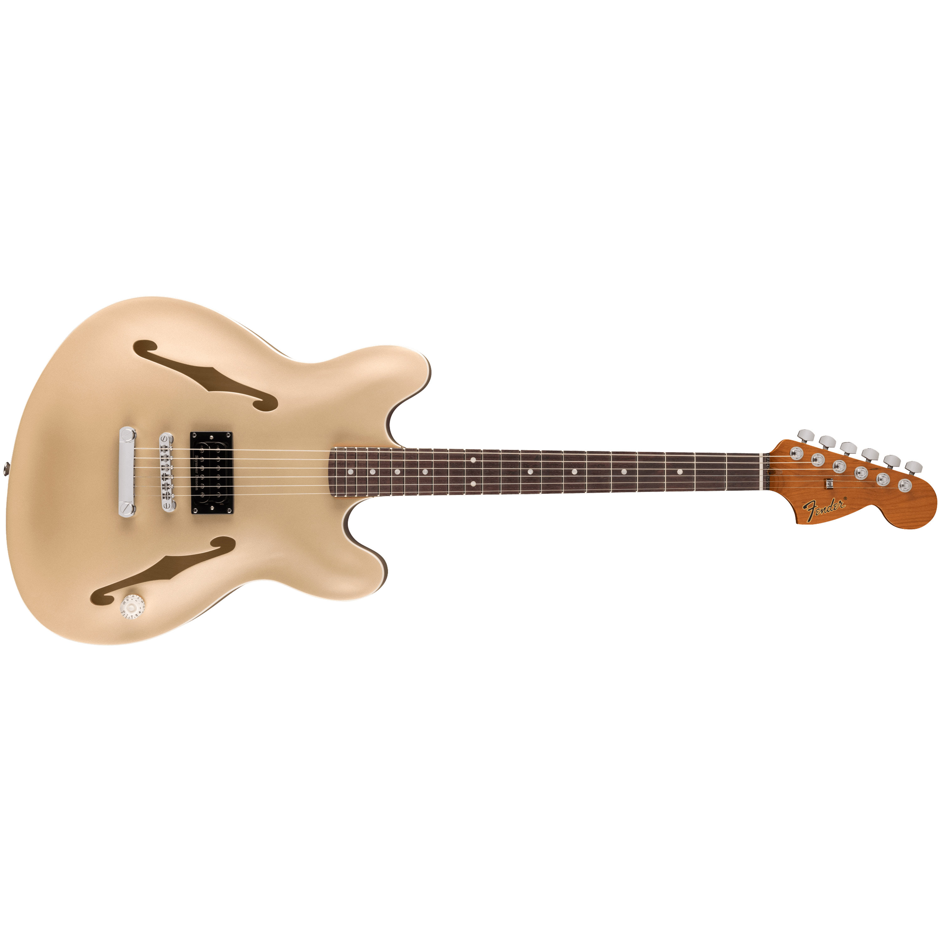 Fender Tom DeLonge Starcaster RW Satin Shoreline Gold - Guitare ...