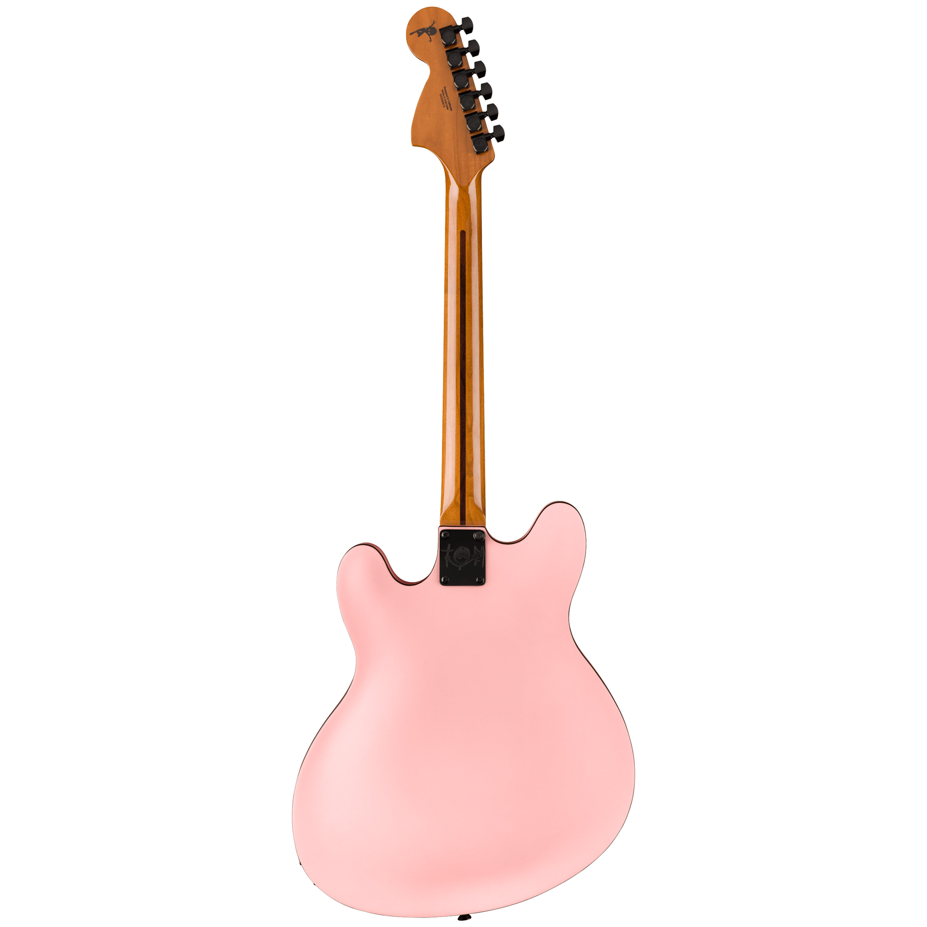 Fender Tom DeLonge Starcaster RW Satin Shell Pink - Guitare signature ...