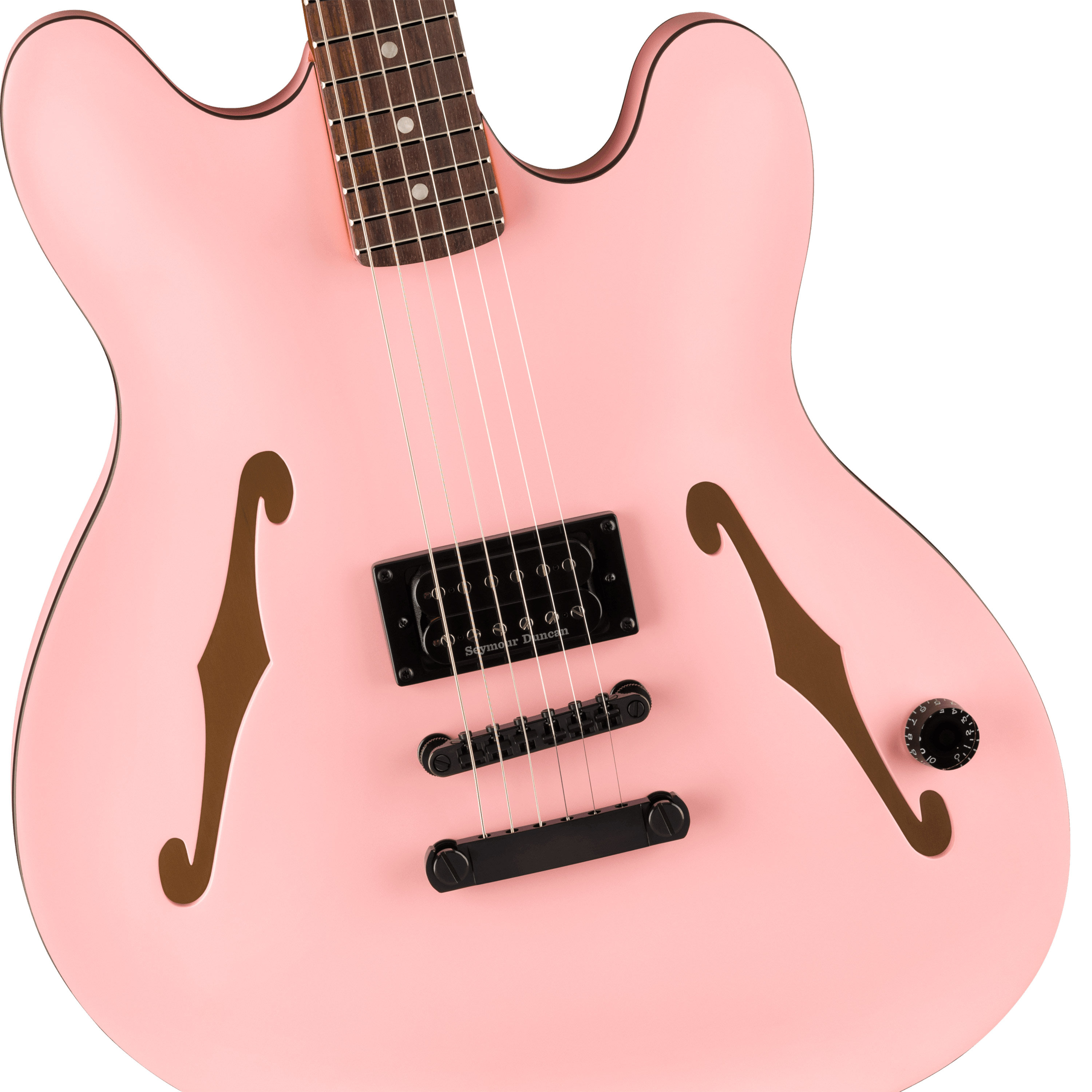 Fender Tom DeLonge Starcaster RW Satin Shell Pink - Guitare signature ...