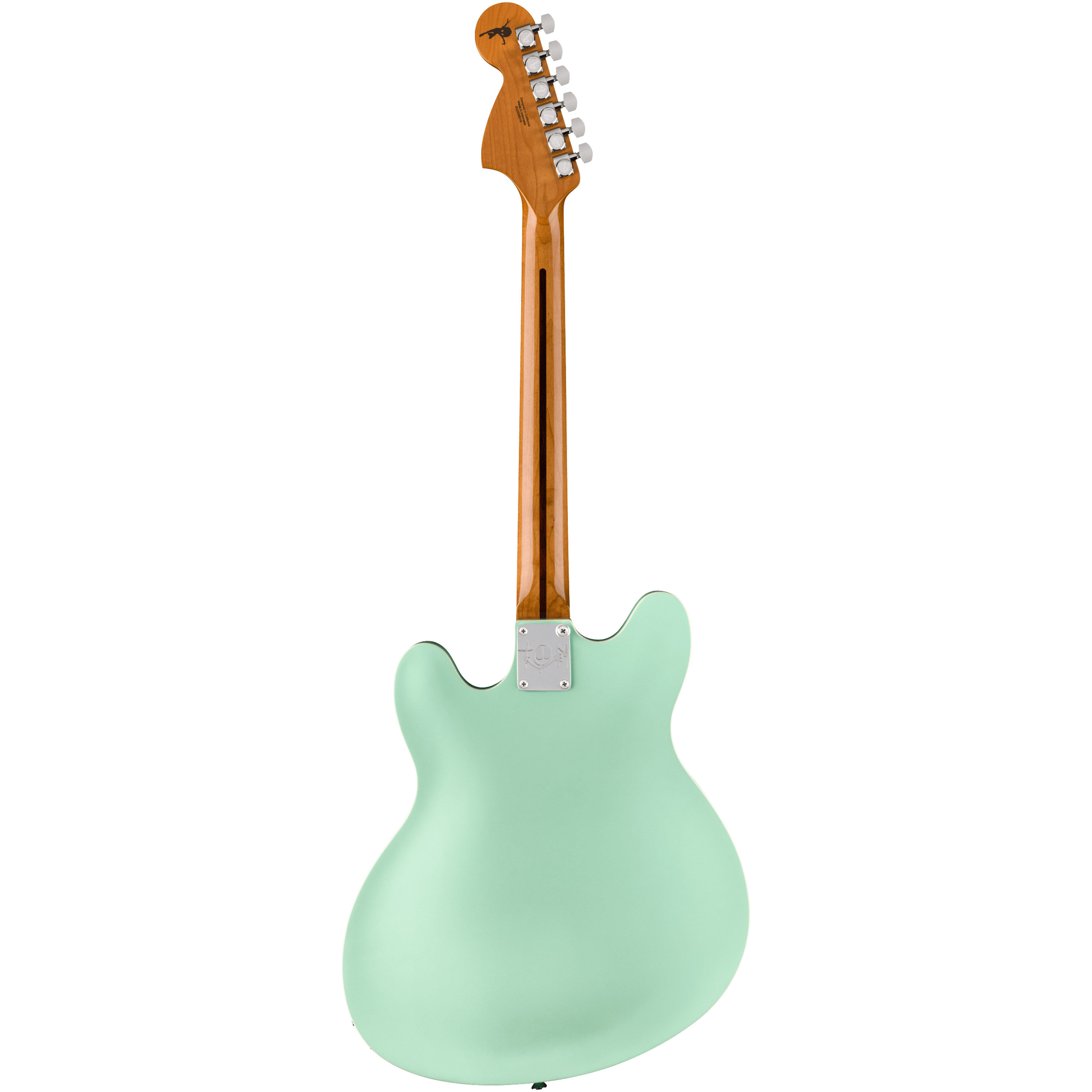 Fender Tom DeLonge Starcaster RW Satin Surf Green - Guitare signature ...