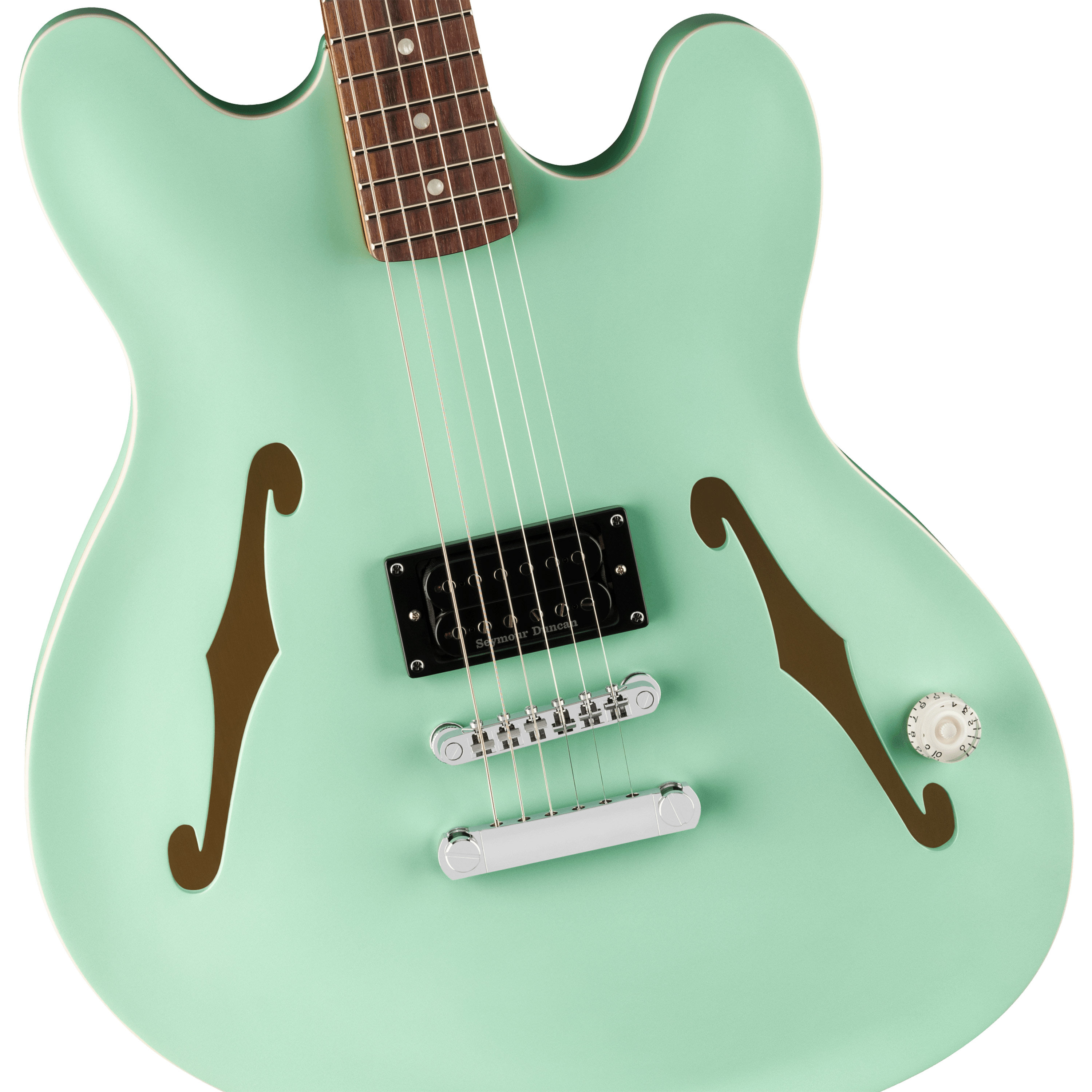 Fender Tom DeLonge Starcaster RW Satin Surf Green - Guitare signature ...