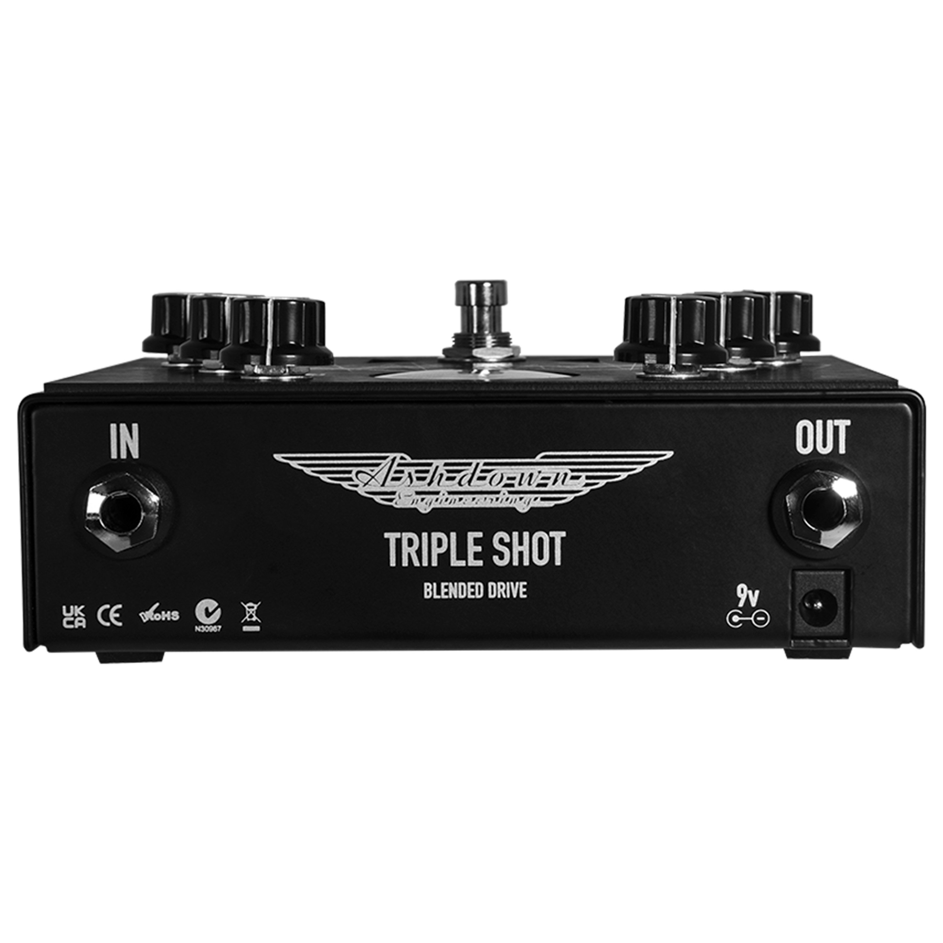 Ashdown Triple Shot VU meter Distorsion 3 bandes - Effets Basse ...