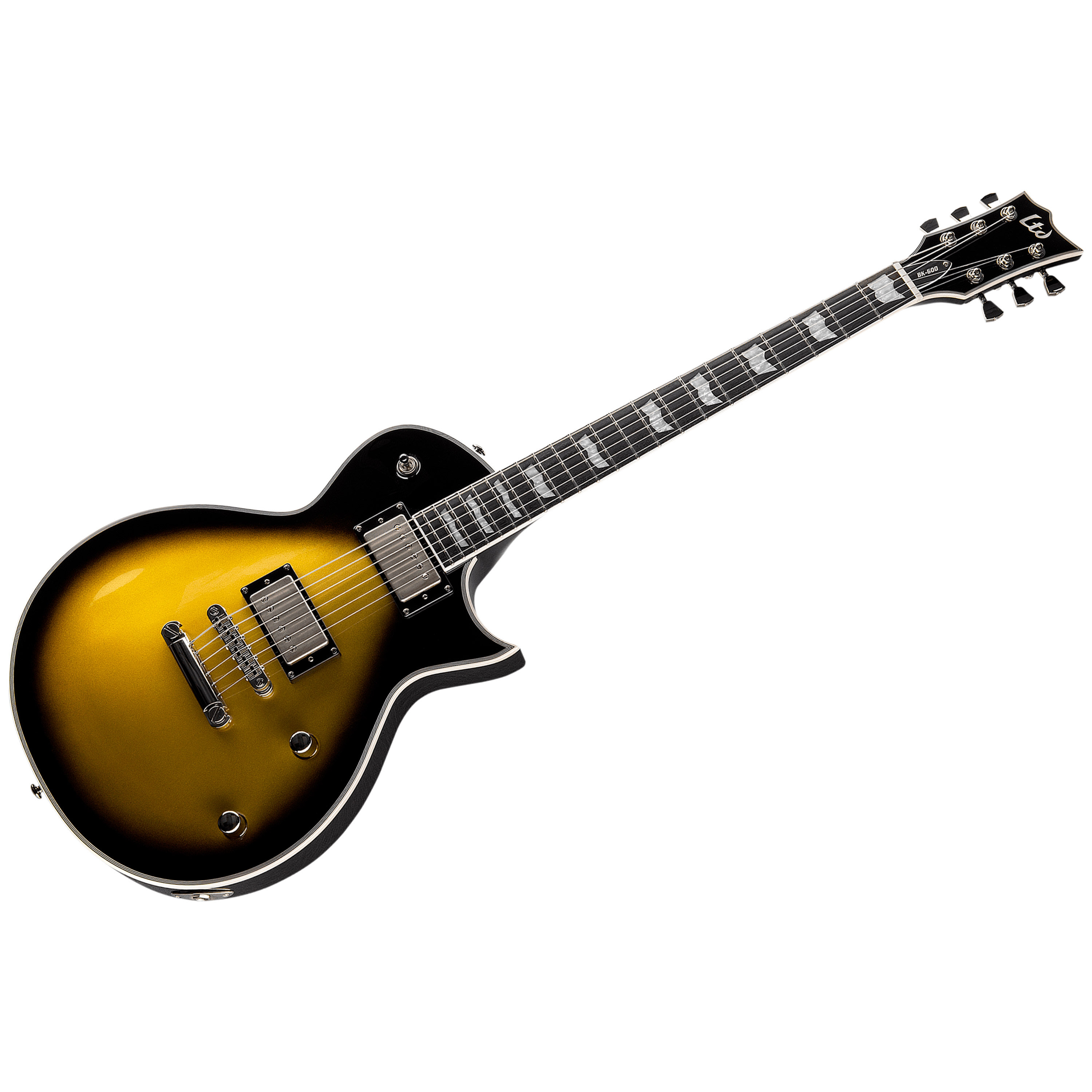 LTD BK600 Bill Kelliher Signature Vintage Silver Sunburst + Etui ...