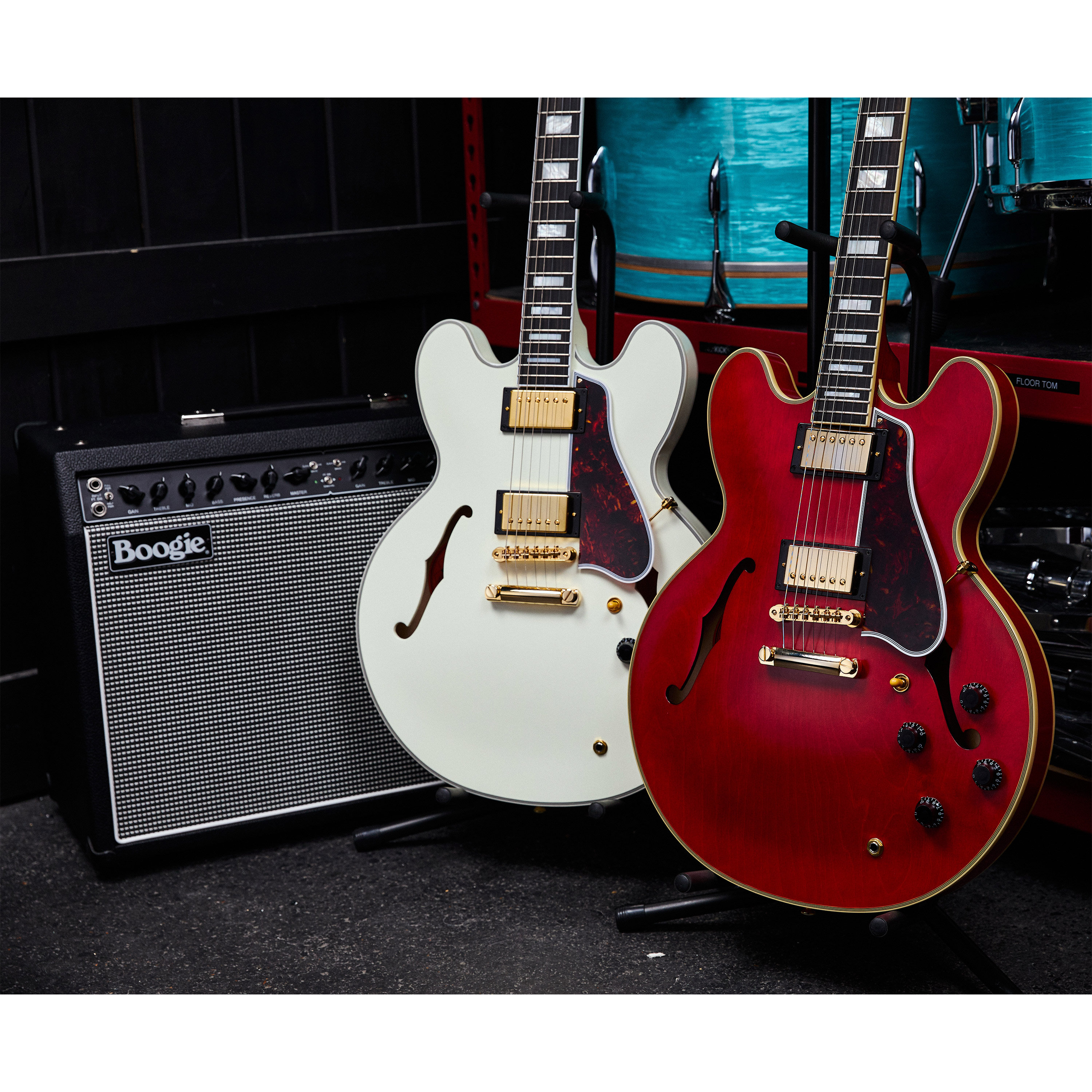 Epiphone 1959 ES-355 Cherry Red - Guitare hollow body SonoVente.com