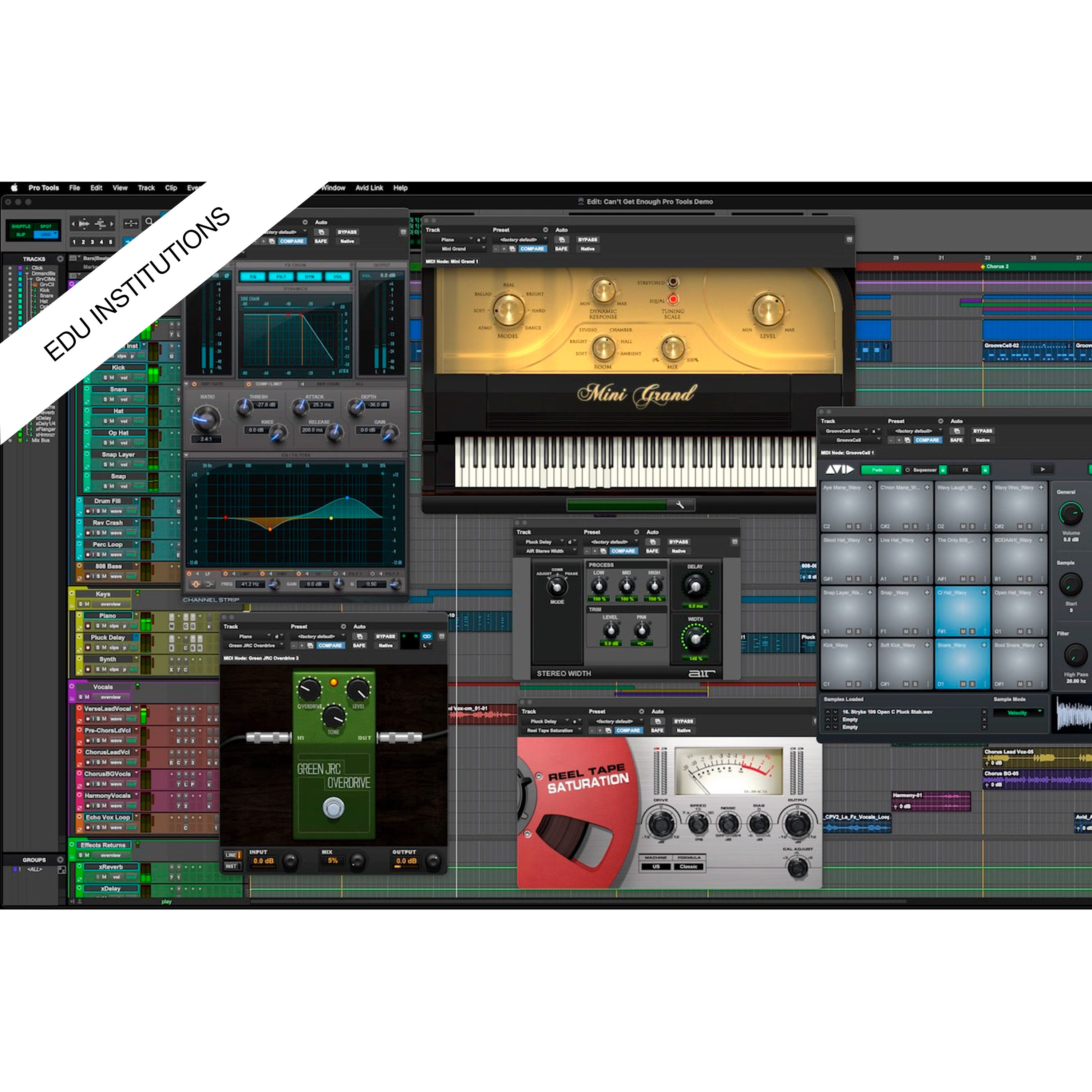 AVID Pro Tools Studio Perpetual UPD EDU INST (licence) - Sequencer / Recorder Software SonoVente ...