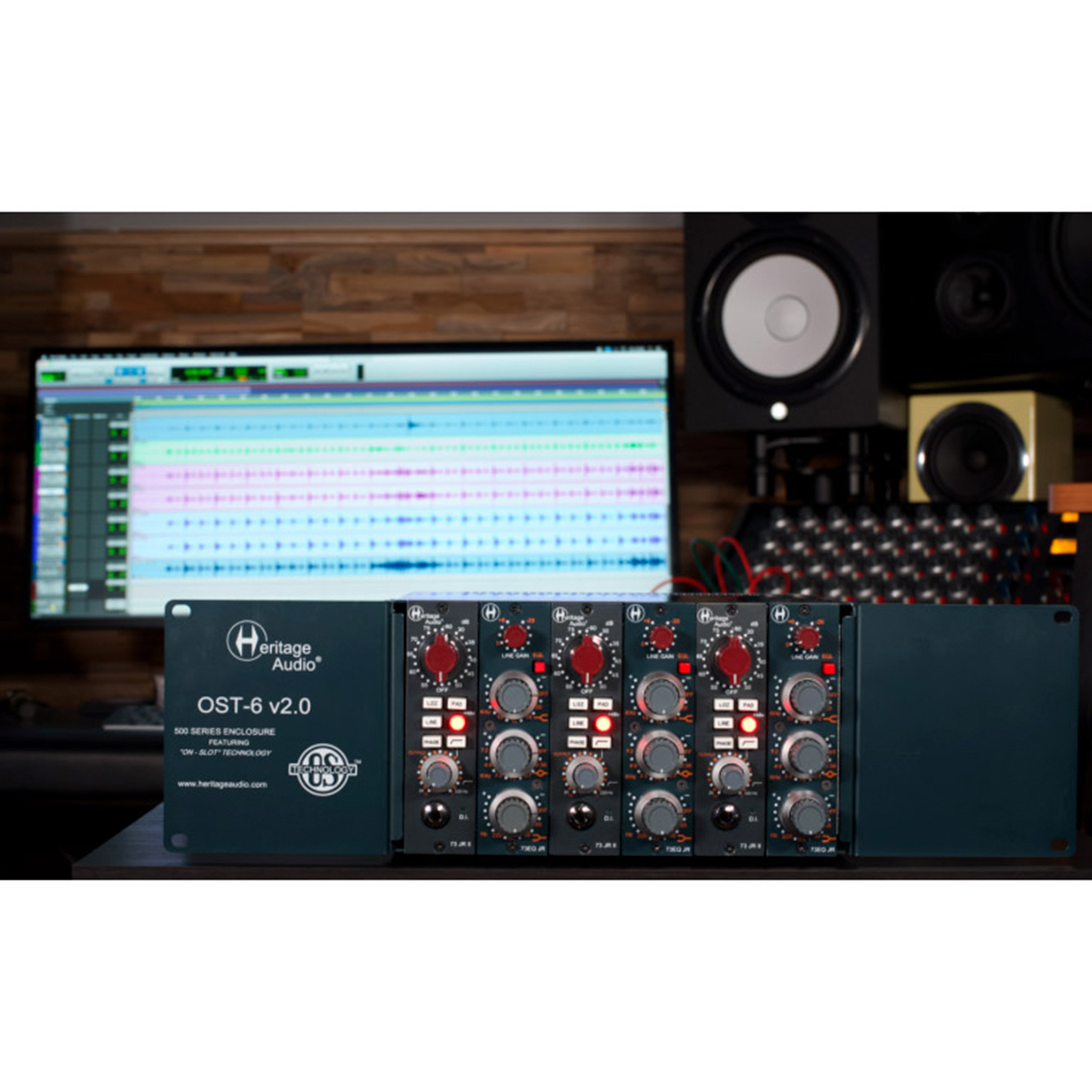 Heritage Audio OST-6-V2.0 500 Series - Accessoires processeur de signal ...