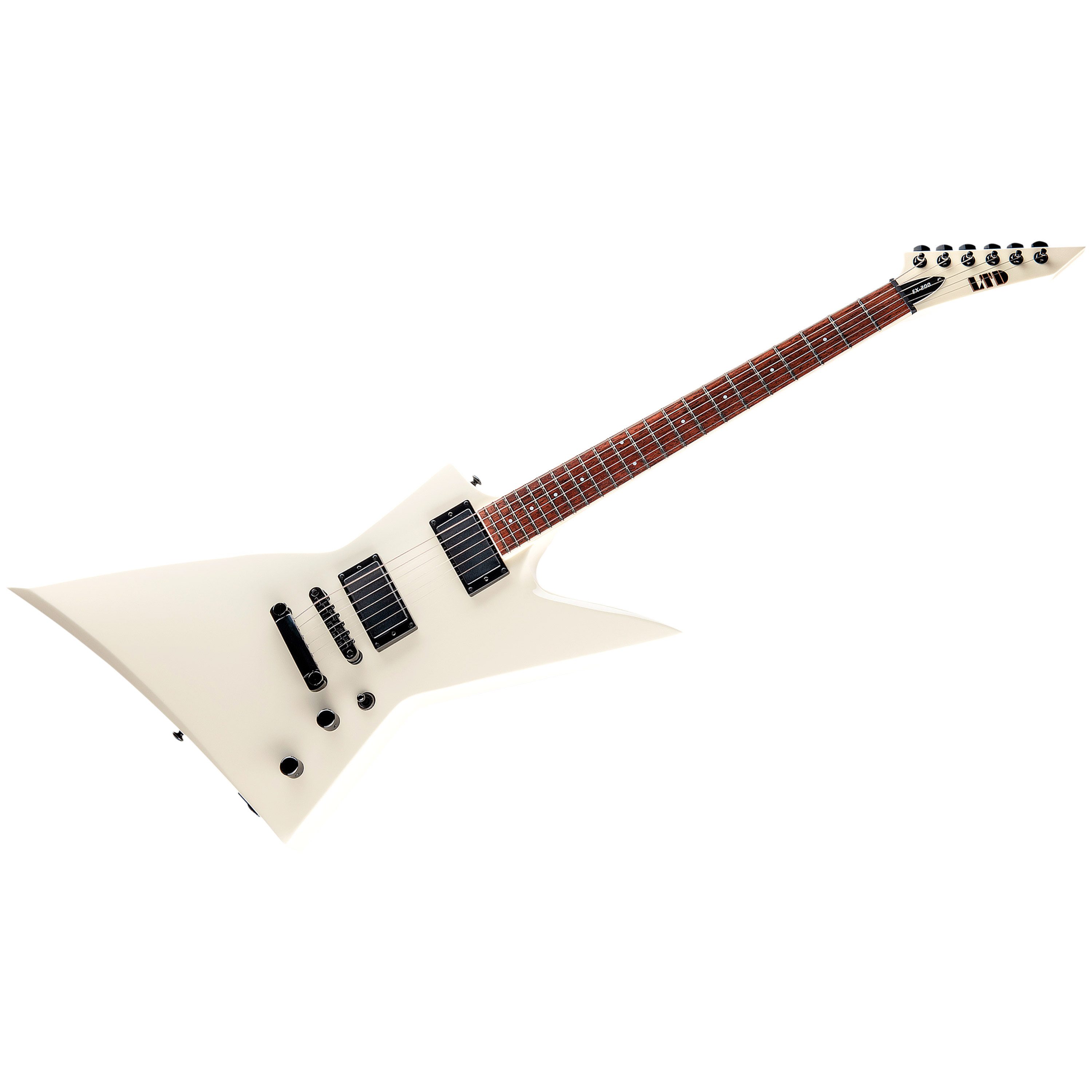 LTD EX-200 OW Olympic White - Guitare explorer SonoVente.com