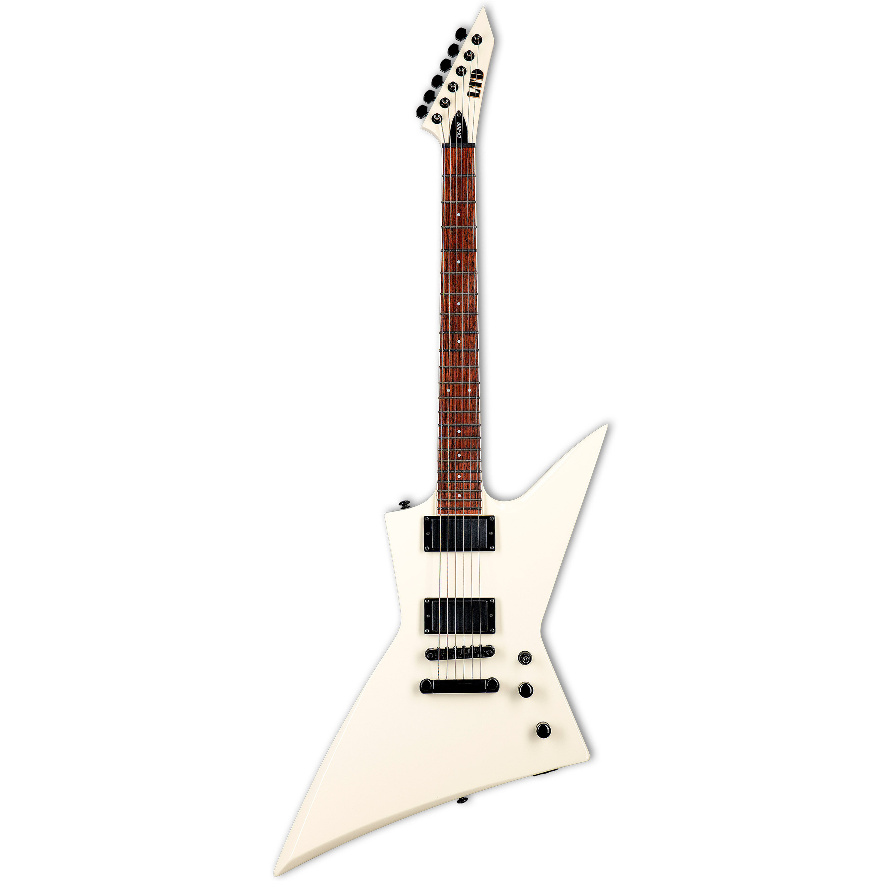 LTD EX-200 OW Olympic White - Guitare explorer SonoVente.com