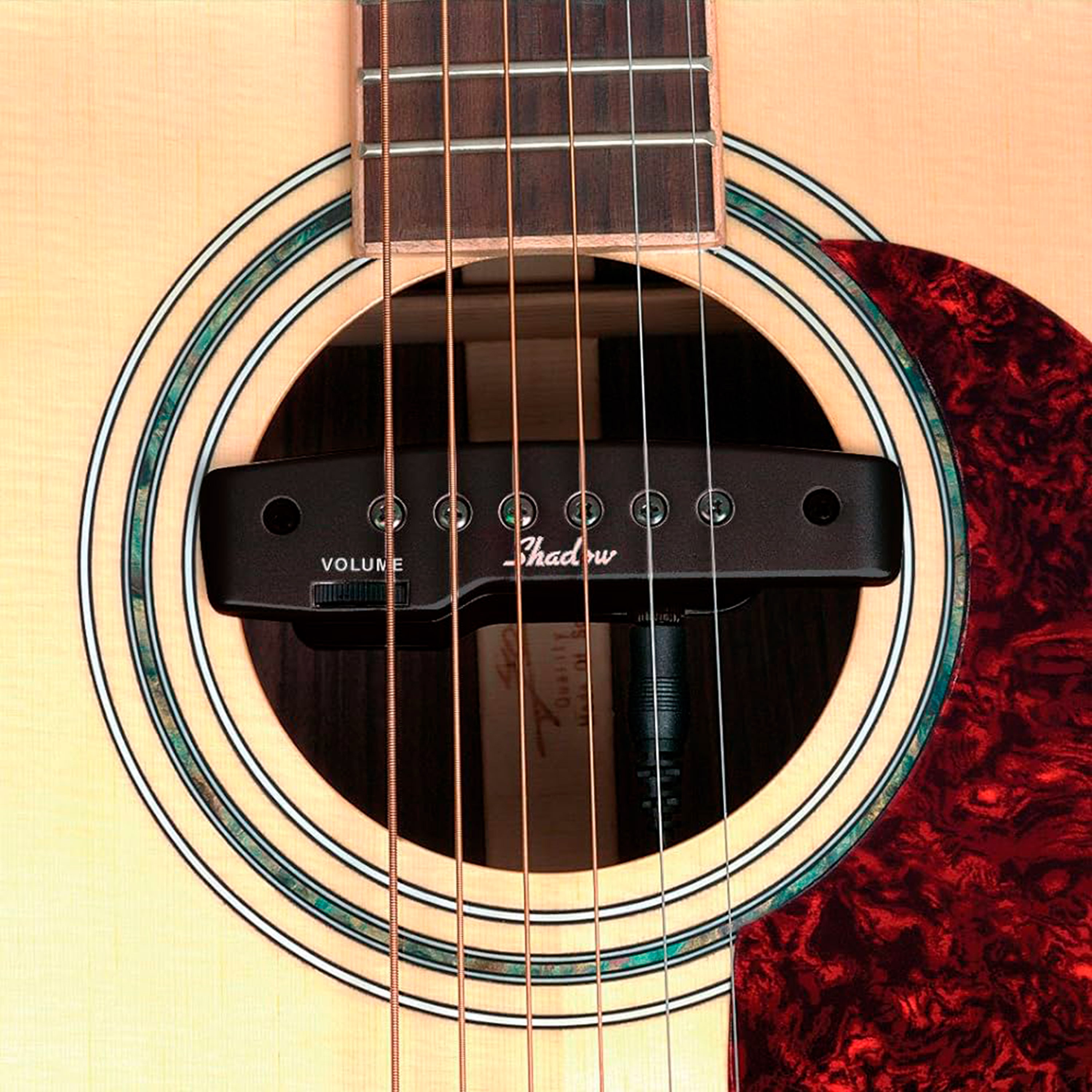 Shadow SH 145-Black Prestige Micro rosace actif double - Micro guitare ...