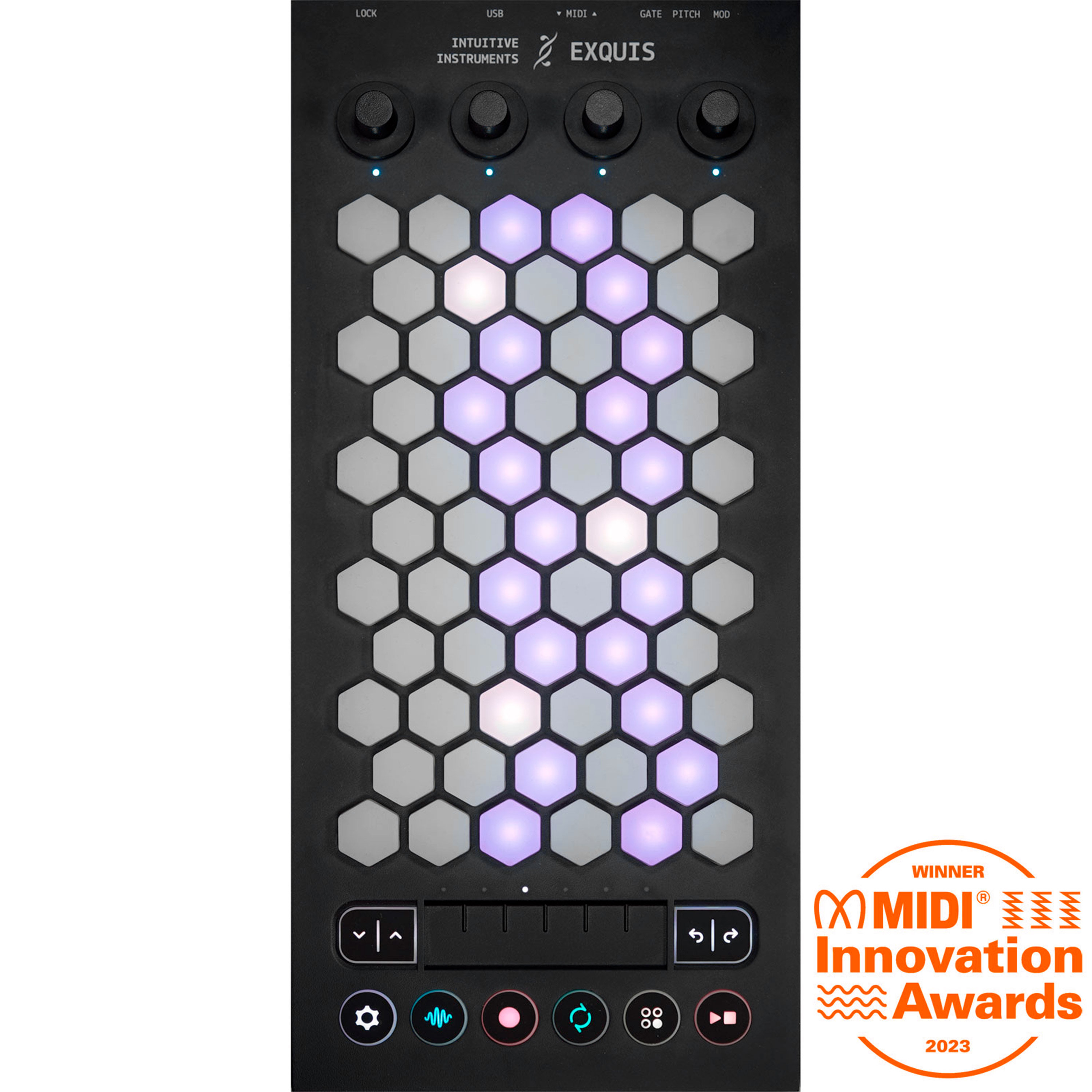 Intuitive Instrument Exquis - Contrôleur MIDI SonoVente.com