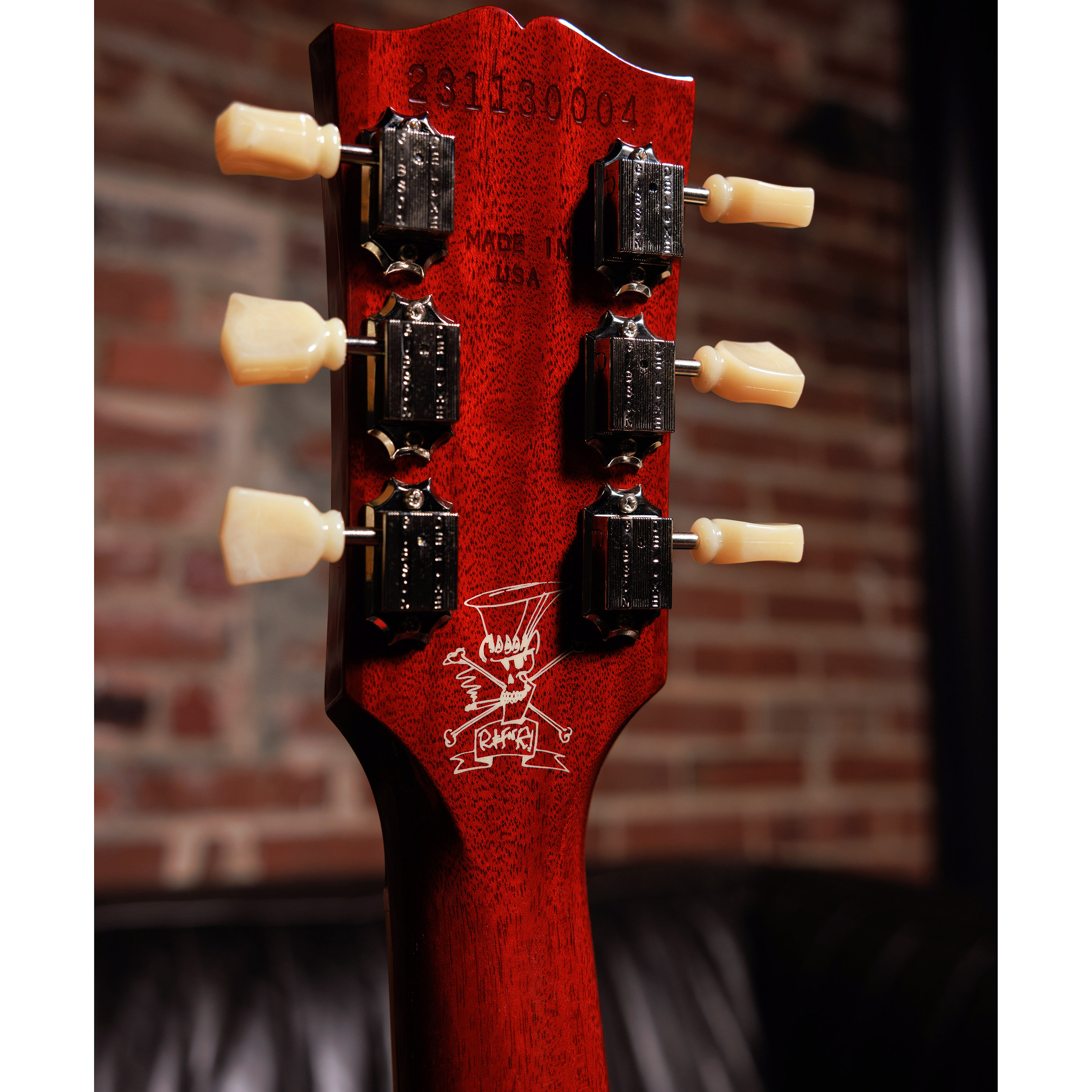 Gibson Slash Jessica Les Paul Standard Honey Burst/Red Back - Guitare ...