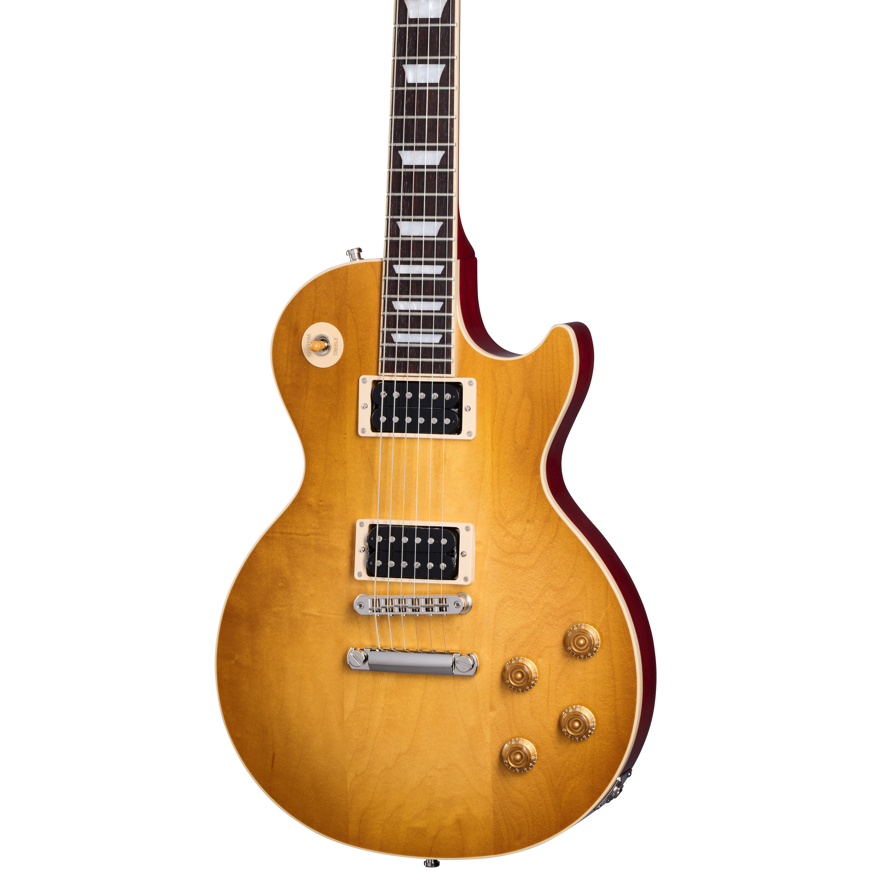 Gibson Slash Jessica Les Paul Standard Honey Burst/Red Back - Guitare ...