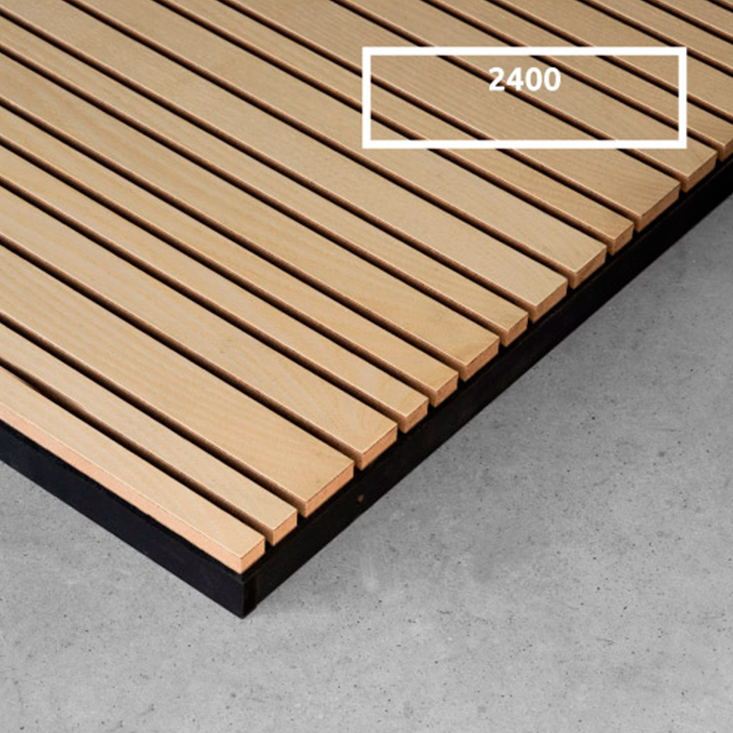 Artnovion Siena K24 Ash Natura - Traitement acoustique bois SonoVente.com