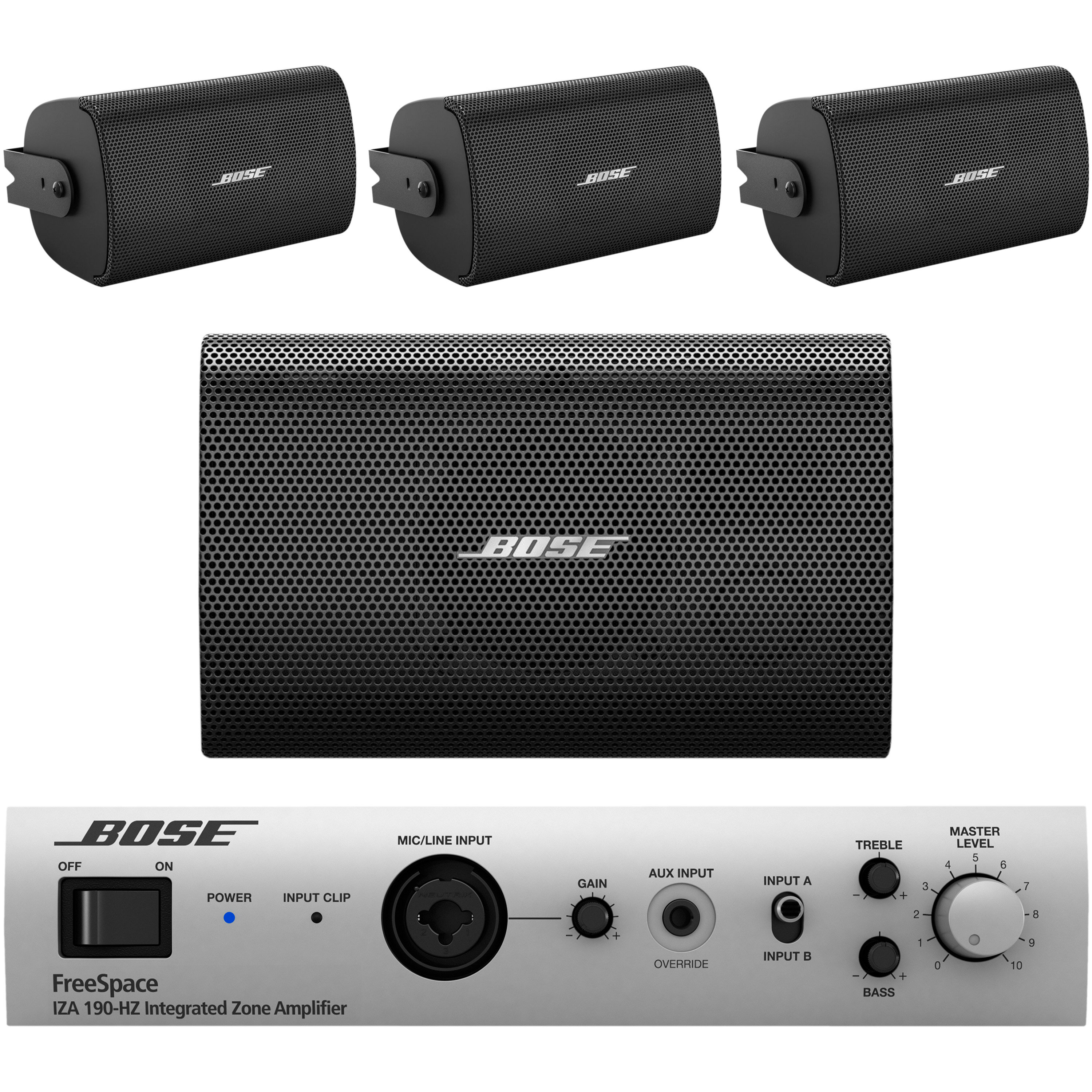 Bose Professional AudioPack Pro S4B Bundle - Enceinte 100 V public ...