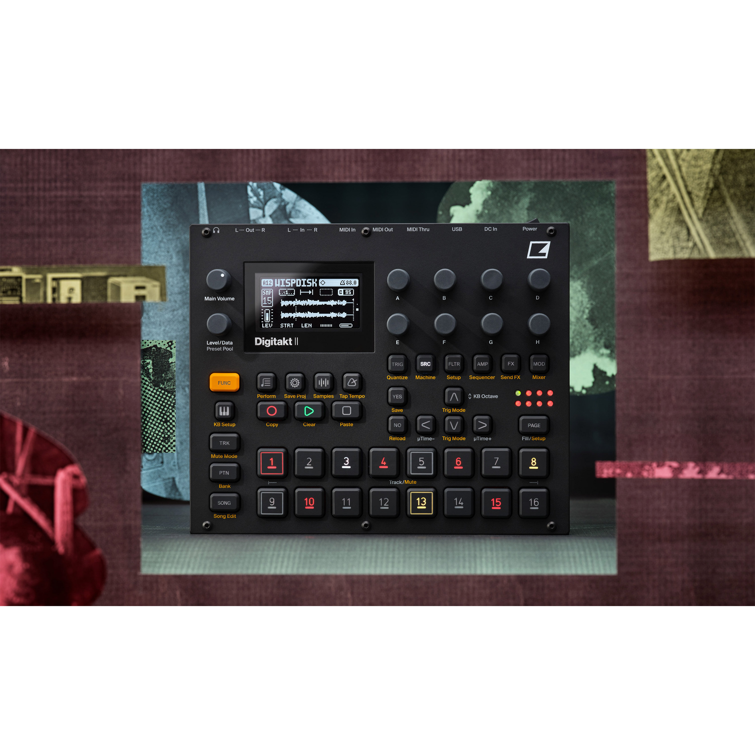 Digitakt 2 - Sampler / grooveBox Elektron Digitakt II SonoVente.com