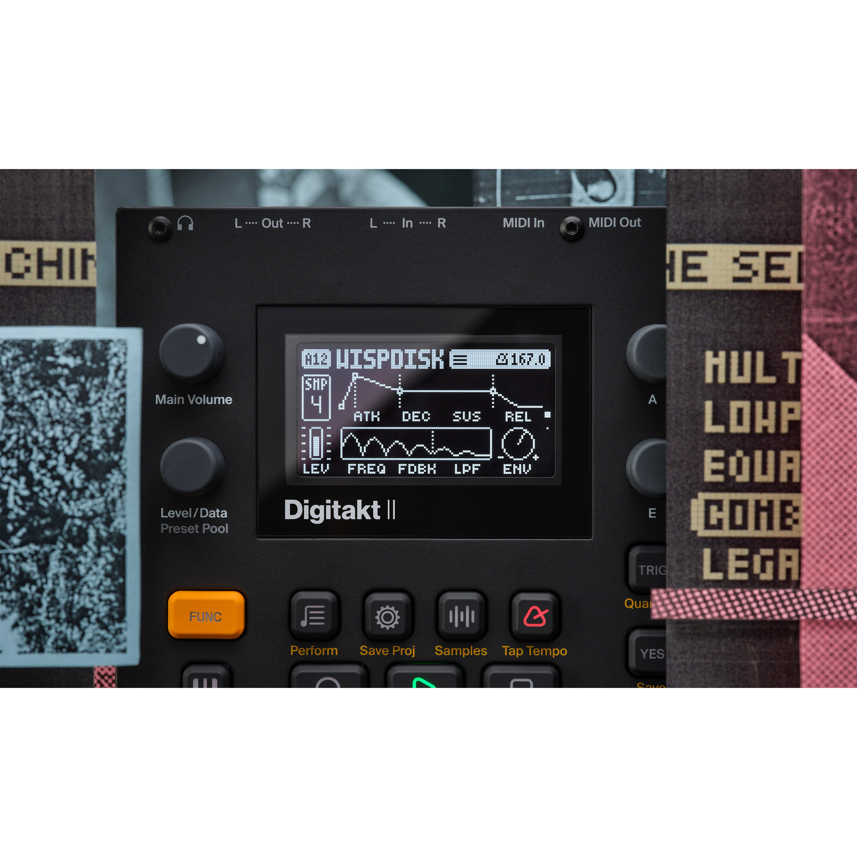 Digitakt 2 - Sampler / grooveBox Elektron Digitakt II SonoVente.com