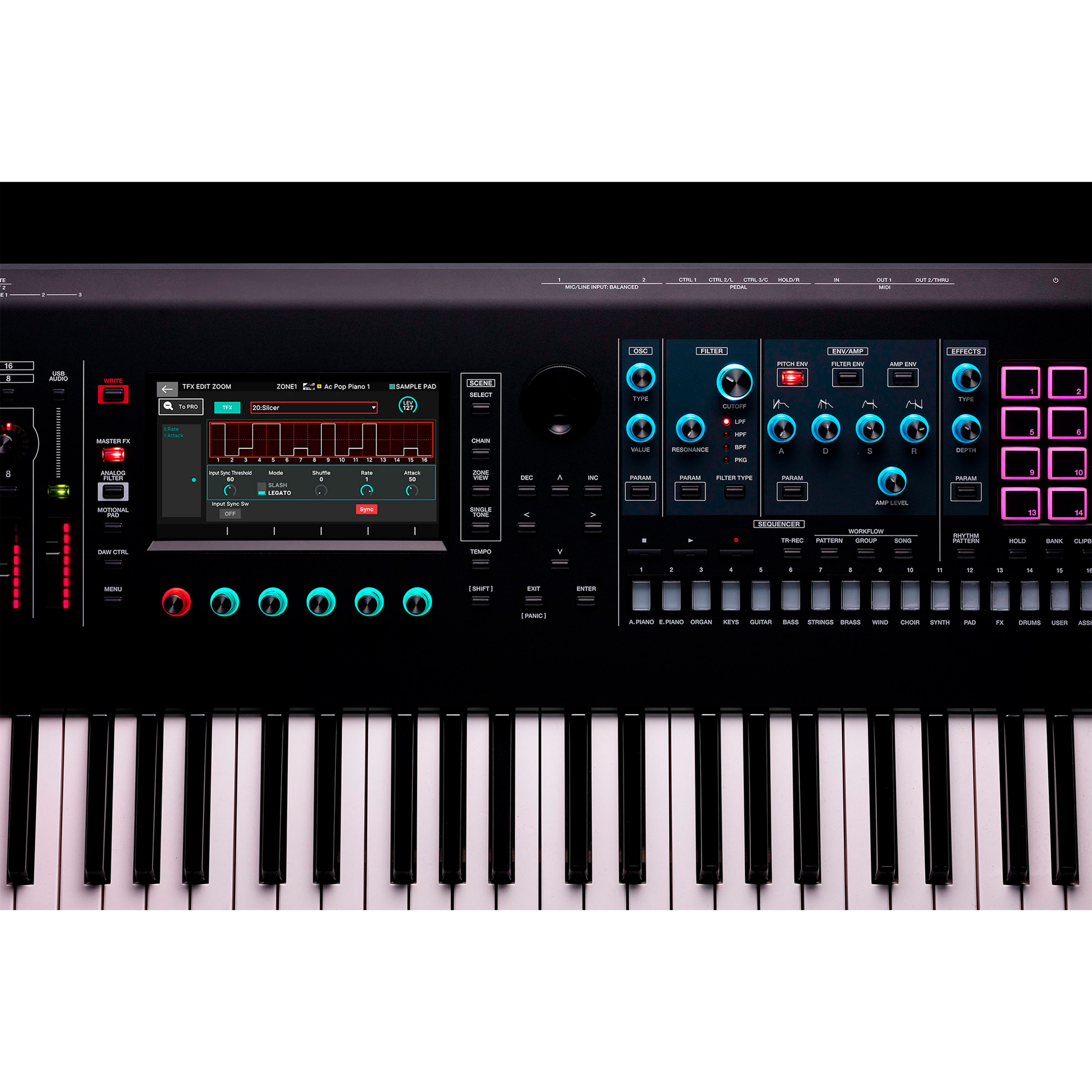 Roland Fantom 6 EX - Synthétiseur SonoVente.com