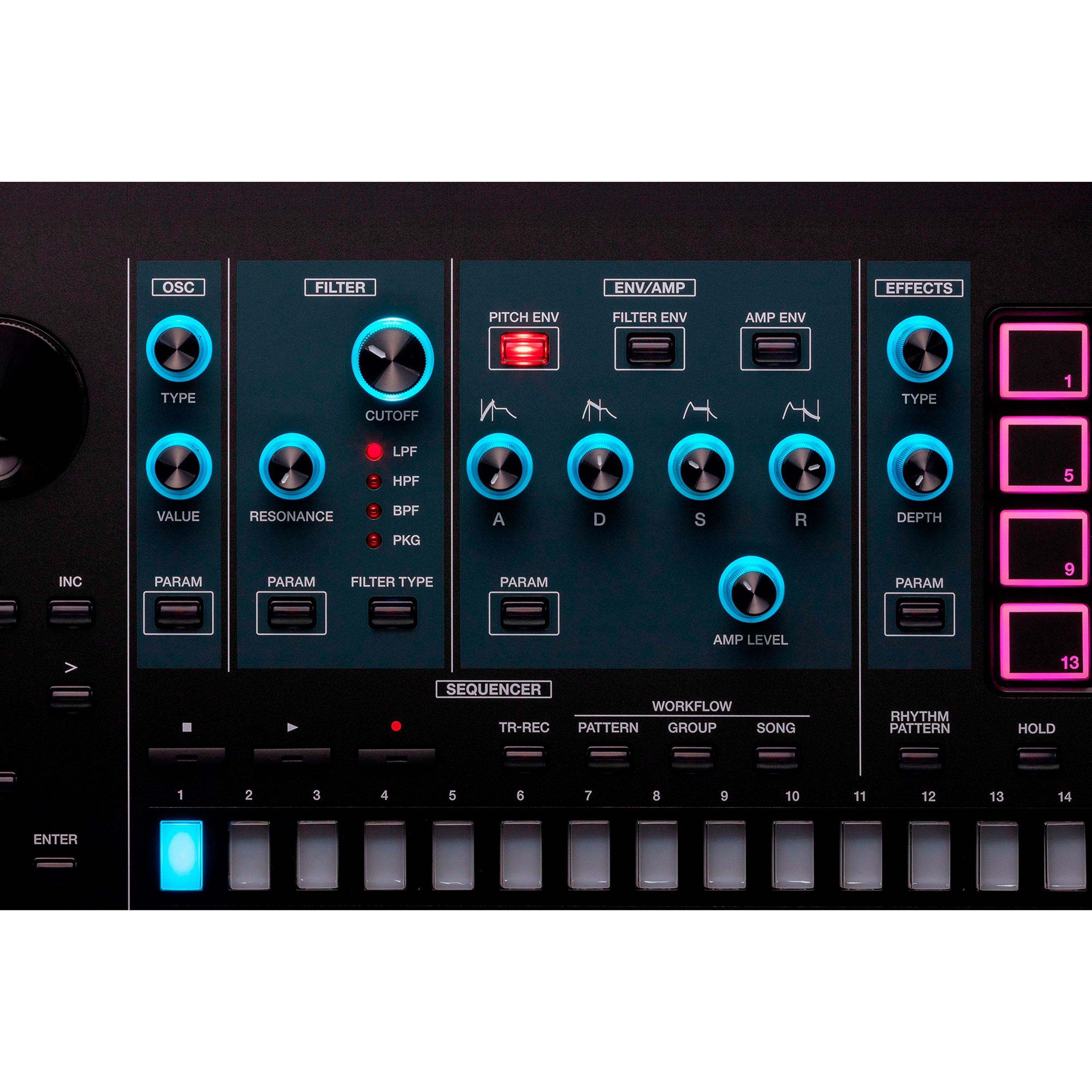 Roland Fantom 7 EX - Synthétiseur SonoVente.com