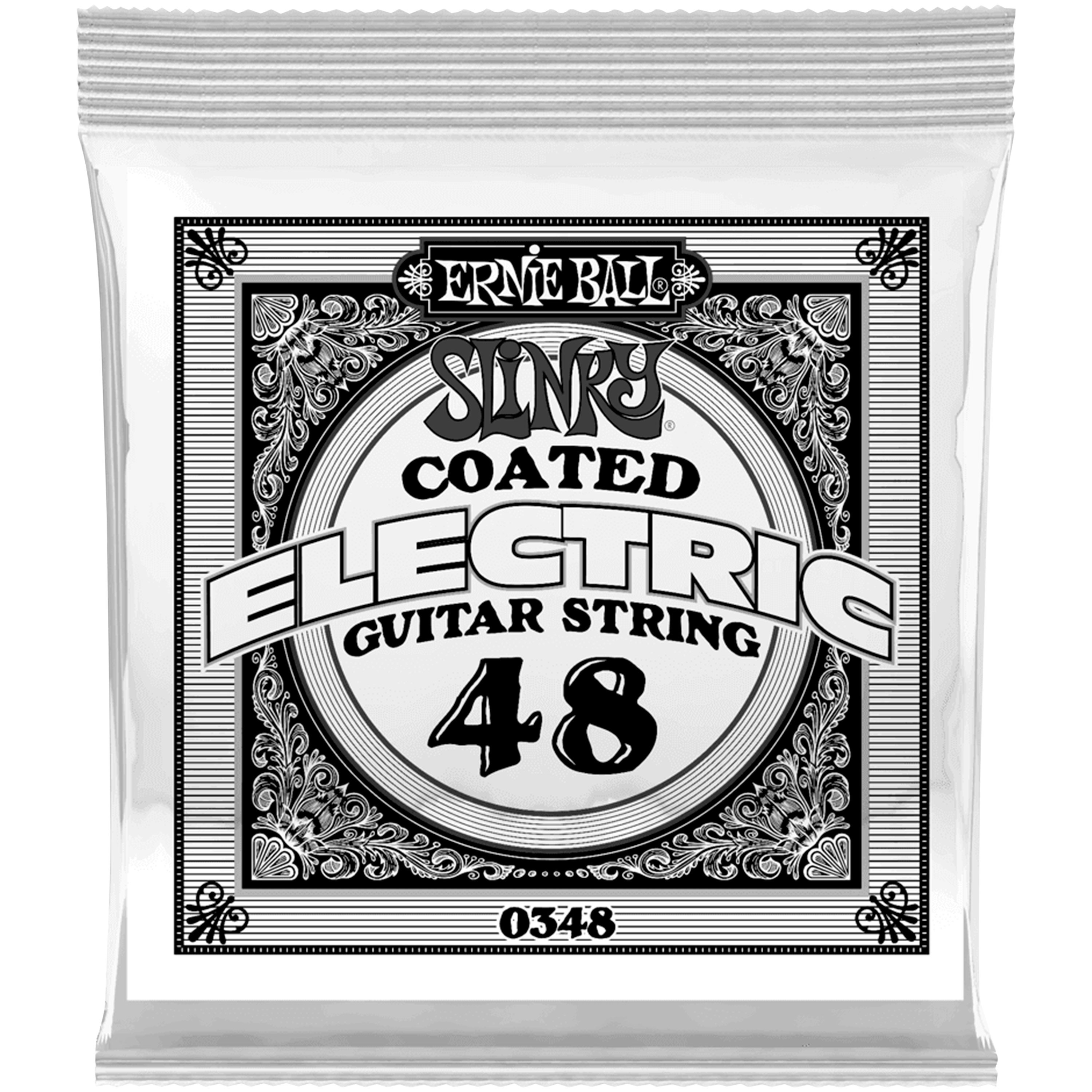 Ernie Ball 0348 Slinky Coated Nickel 48 - Cordes guitare SonoVente.com