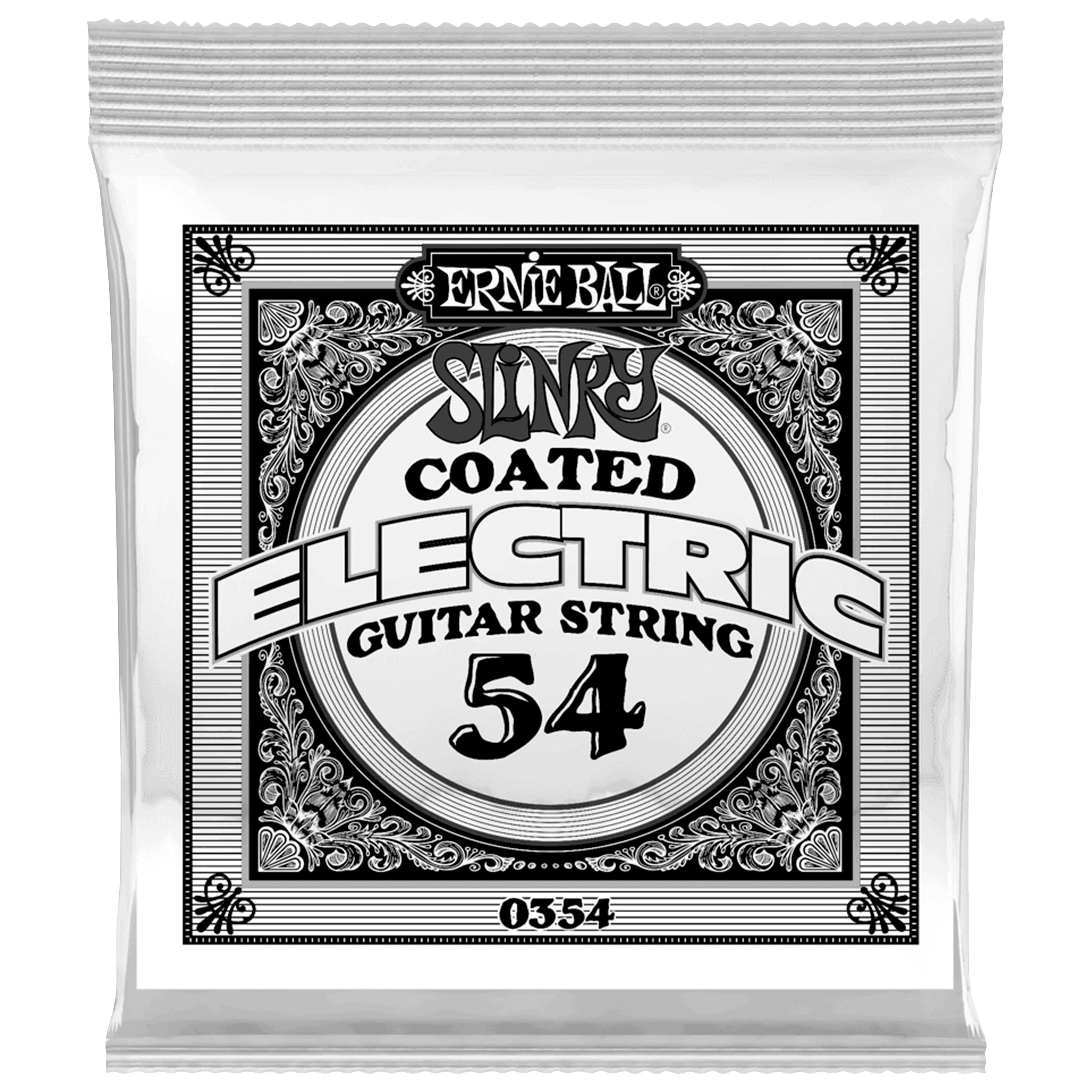 Ernie Ball 0354 Slinky Coated Nickel 54 - Cordes guitare SonoVente.com