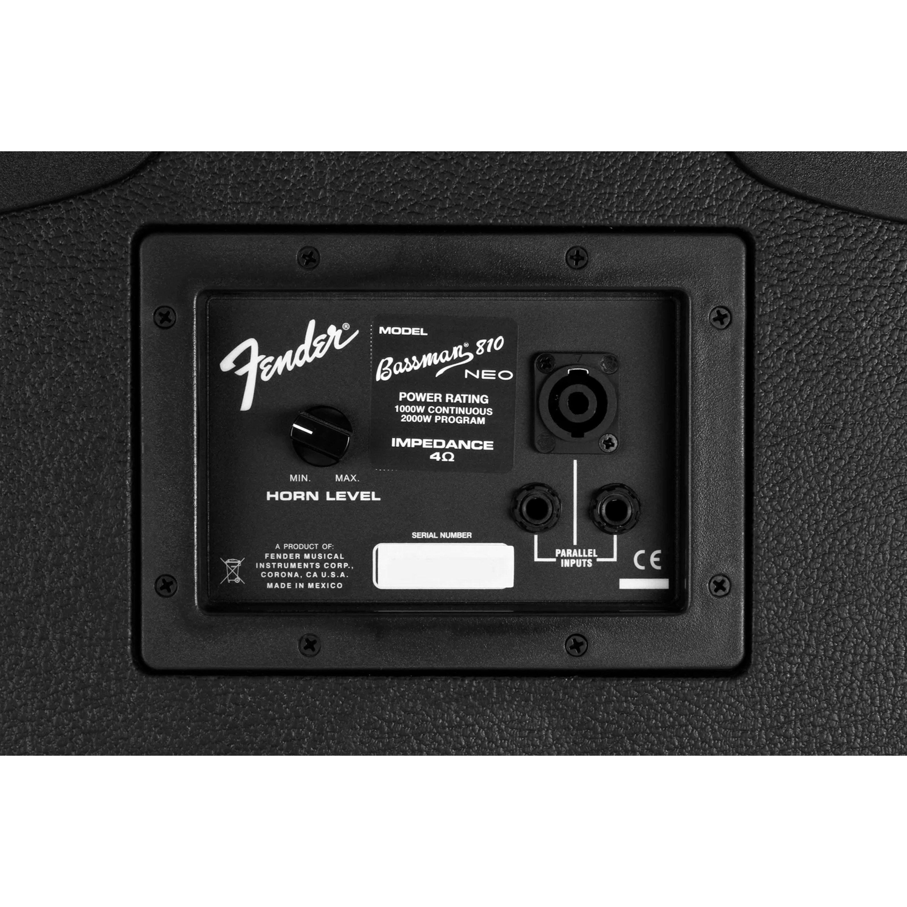 Fender Bassman 810 Neo - Baffle basse SonoVente.com