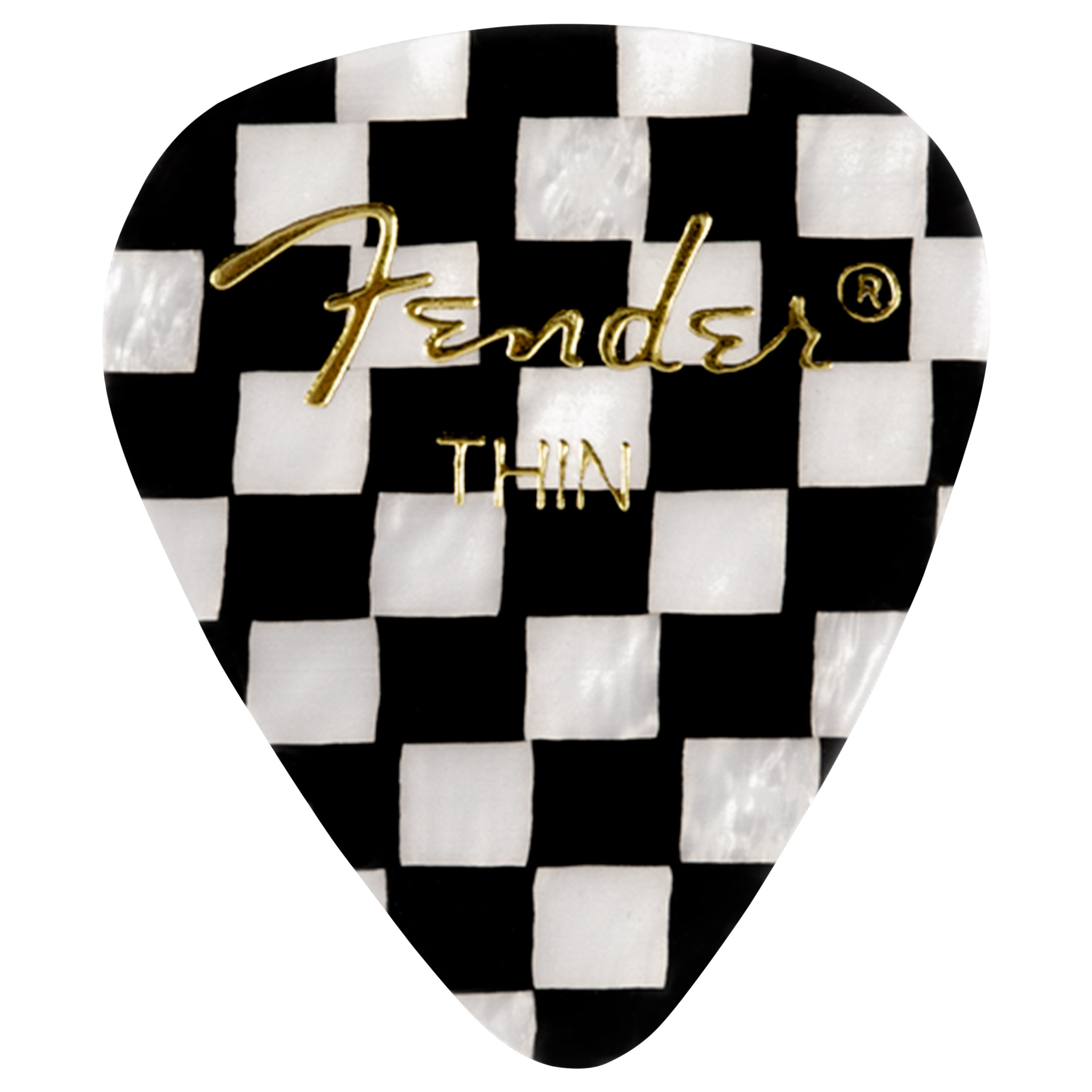 Fender 351 Shape Checker Thin (Lot de 12) - Médiators SonoVente.com