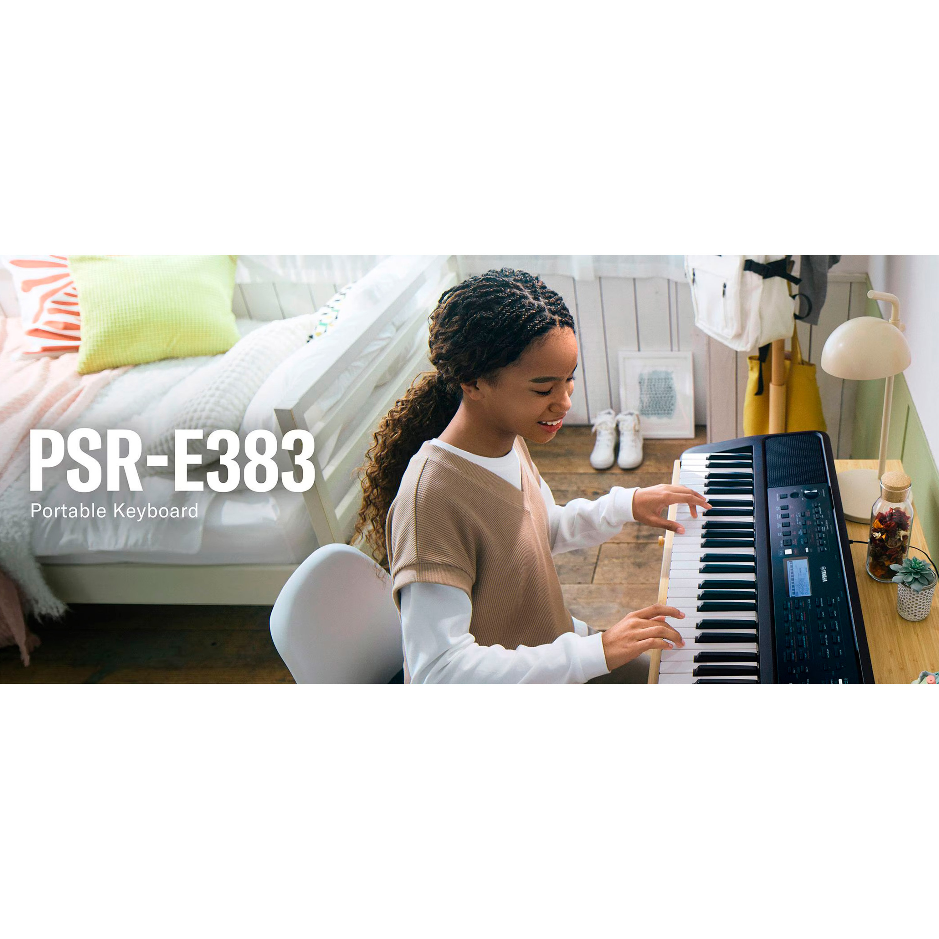 Yamaha PSR-E383 - Clavier toucher dynamique SonoVente.com