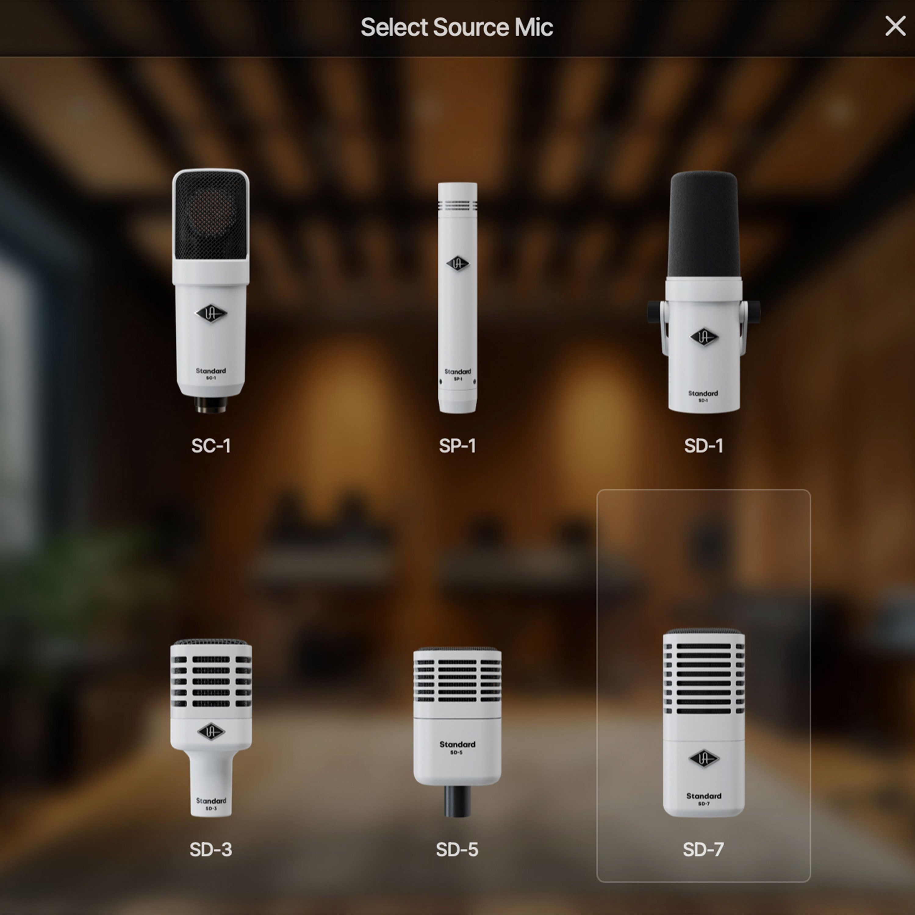 Universal Audio SD-7 - Micro dynamique SonoVente.com