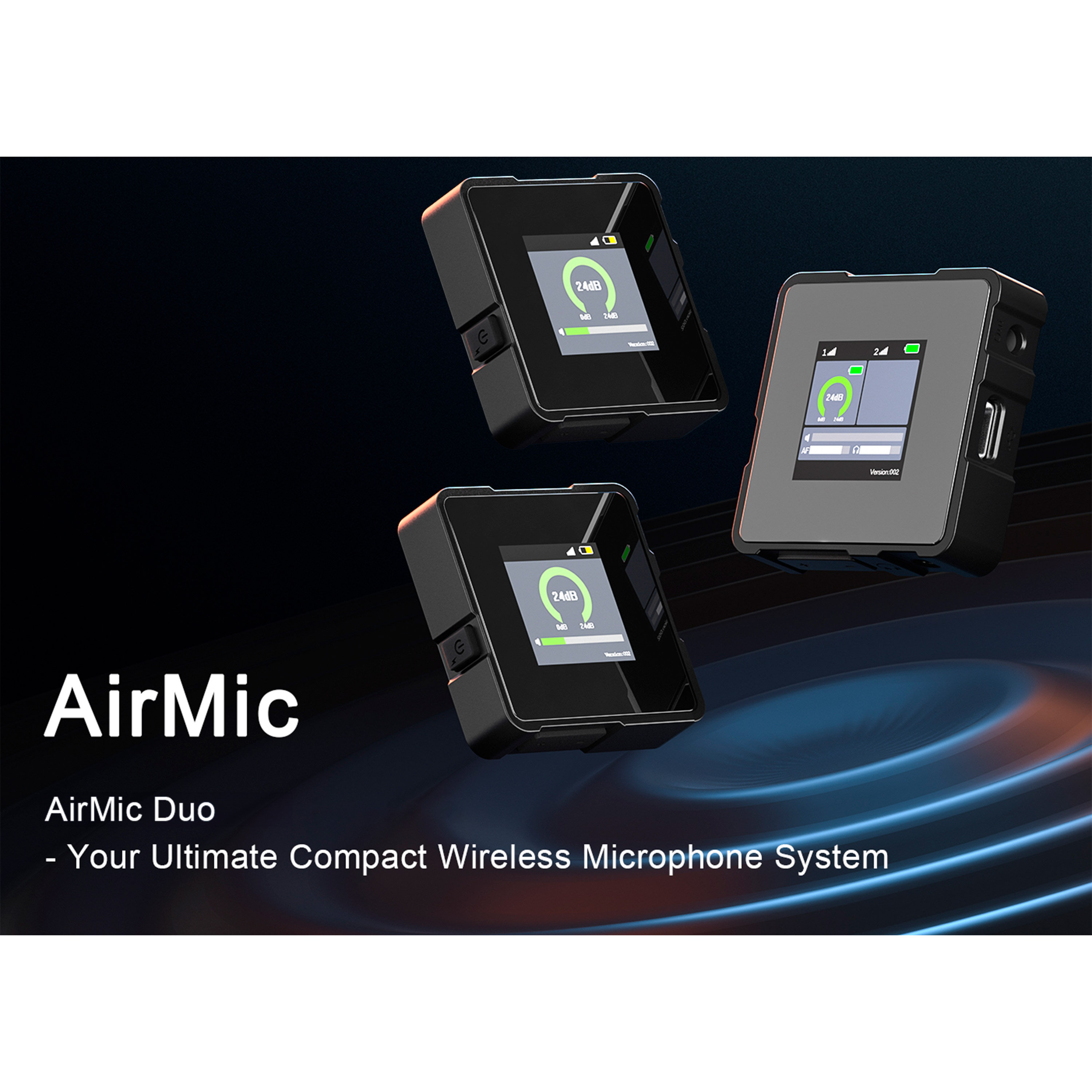 Icon Pro Audio Airmic Duo - Micro HF chant SonoVente.com