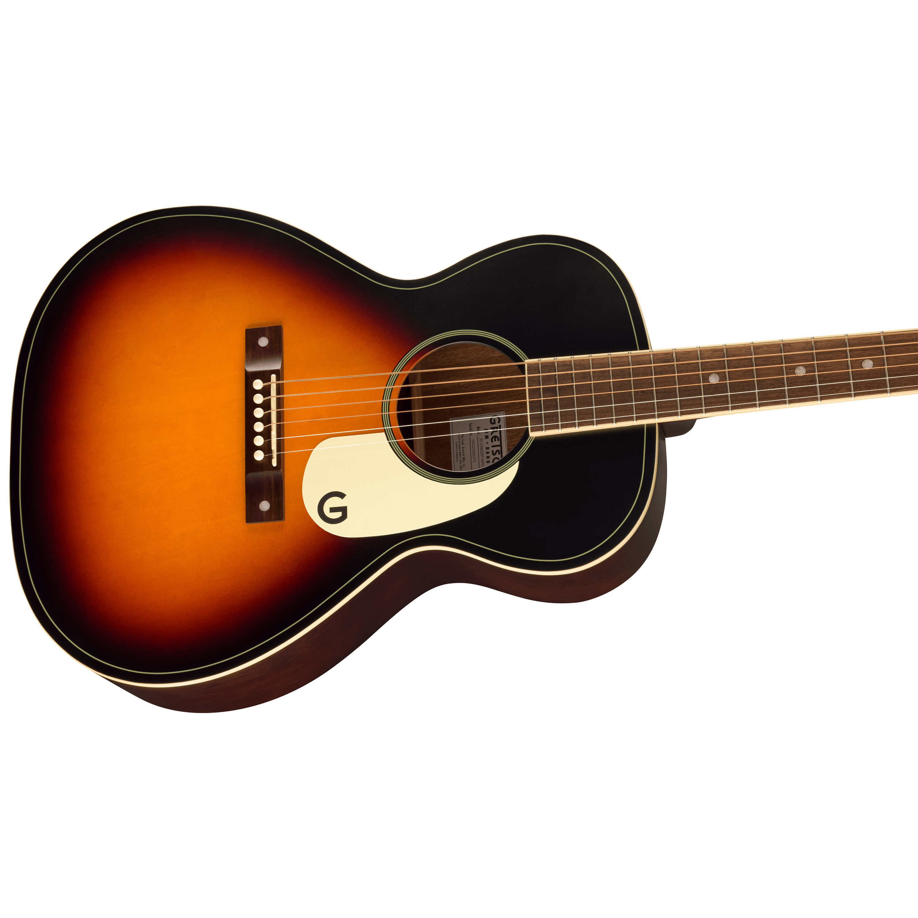 Gretsch Guitars Jim Dandy Concert Rex Burst - Guitare folk SonoVente.com