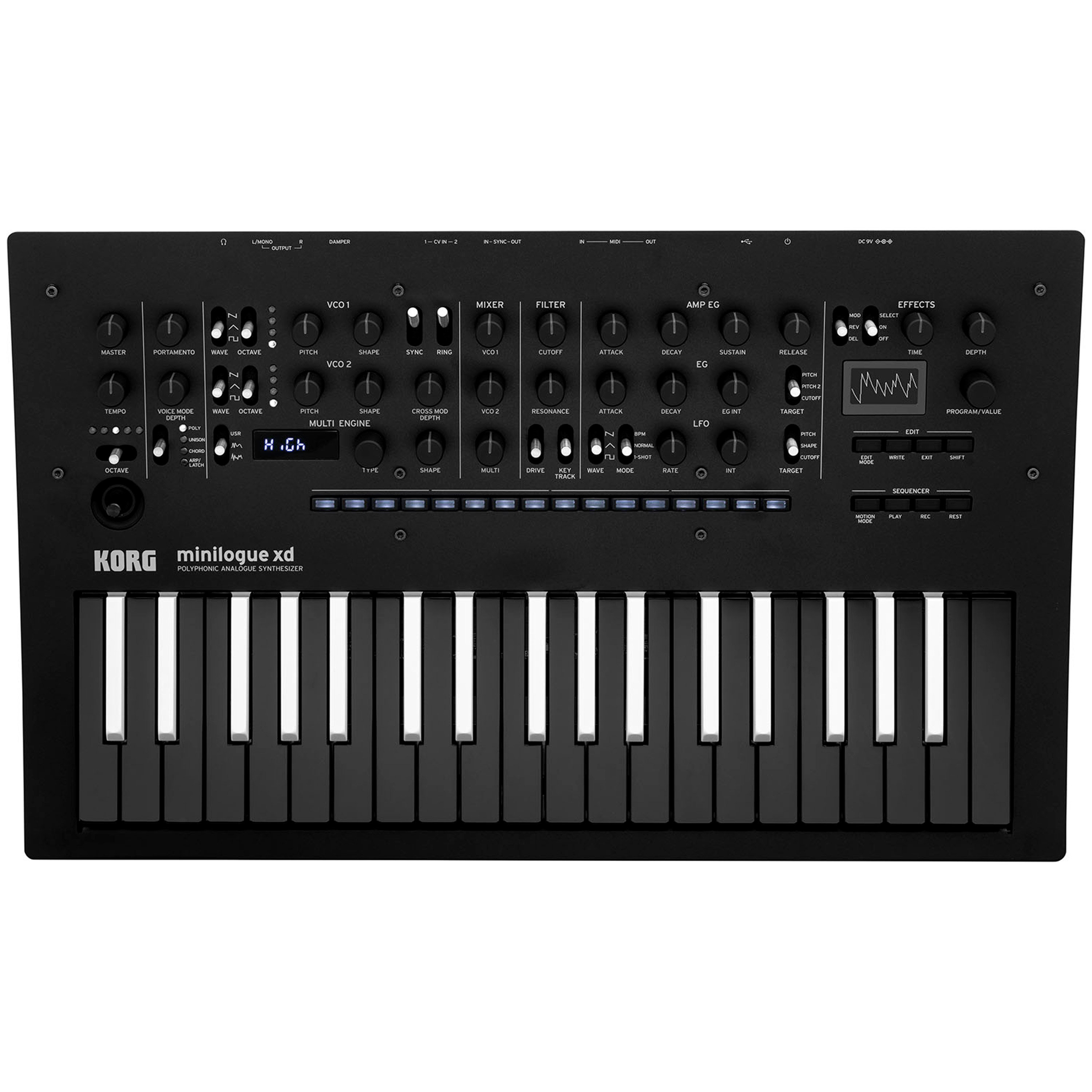 Korg Minilogue XD Inverted - Synthesizer SonoVente.com - nl
