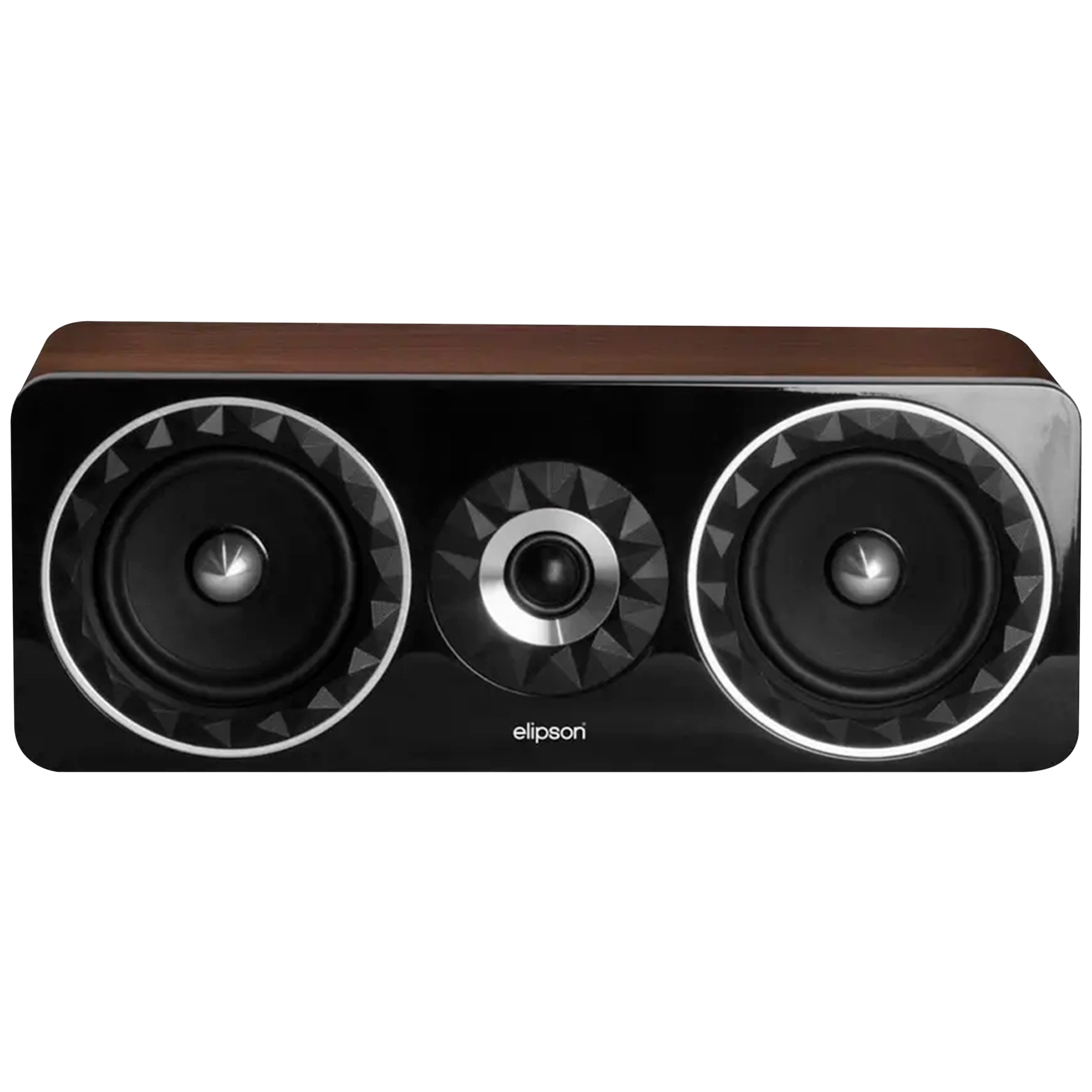 Elipson Prestige Facet 11C Walnut - Enceinte Hi-Fi SonoVente.com