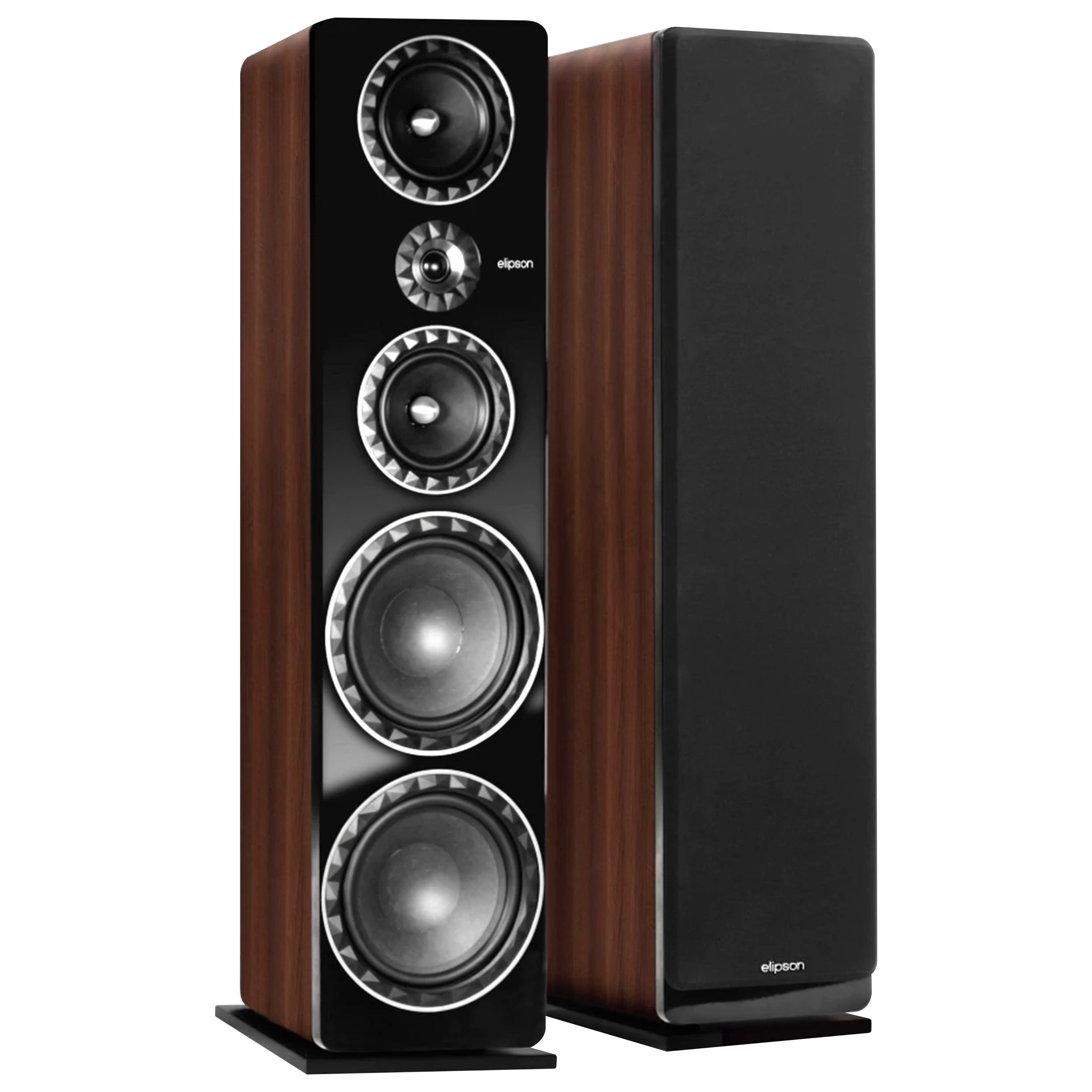 Elipson Prestige Facet 34F Walnut (la pièce) - Enceintes colonne ...
