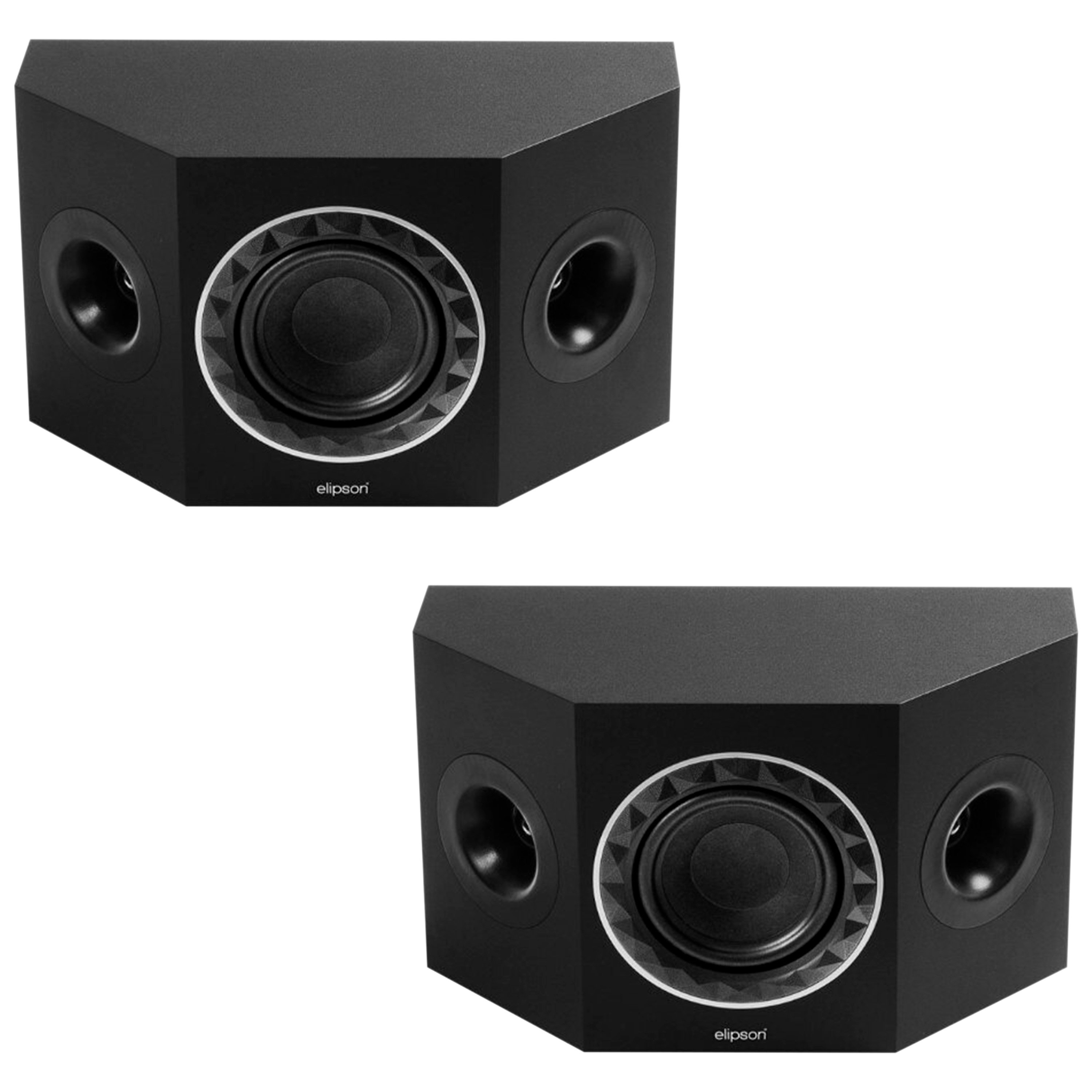 Elipson Prestige Facet 7SR Surround Black (la paire) - Enceintes home ...