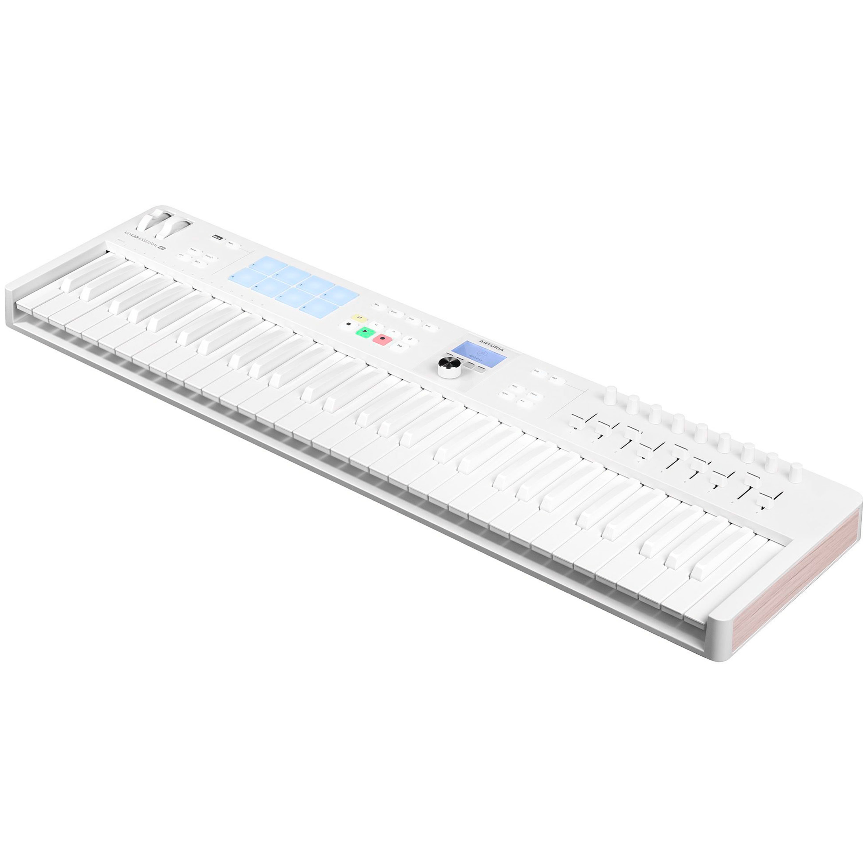 Arturia KeyLab Essential MK3 61 Alpine White Limited Edition - Clavier ...