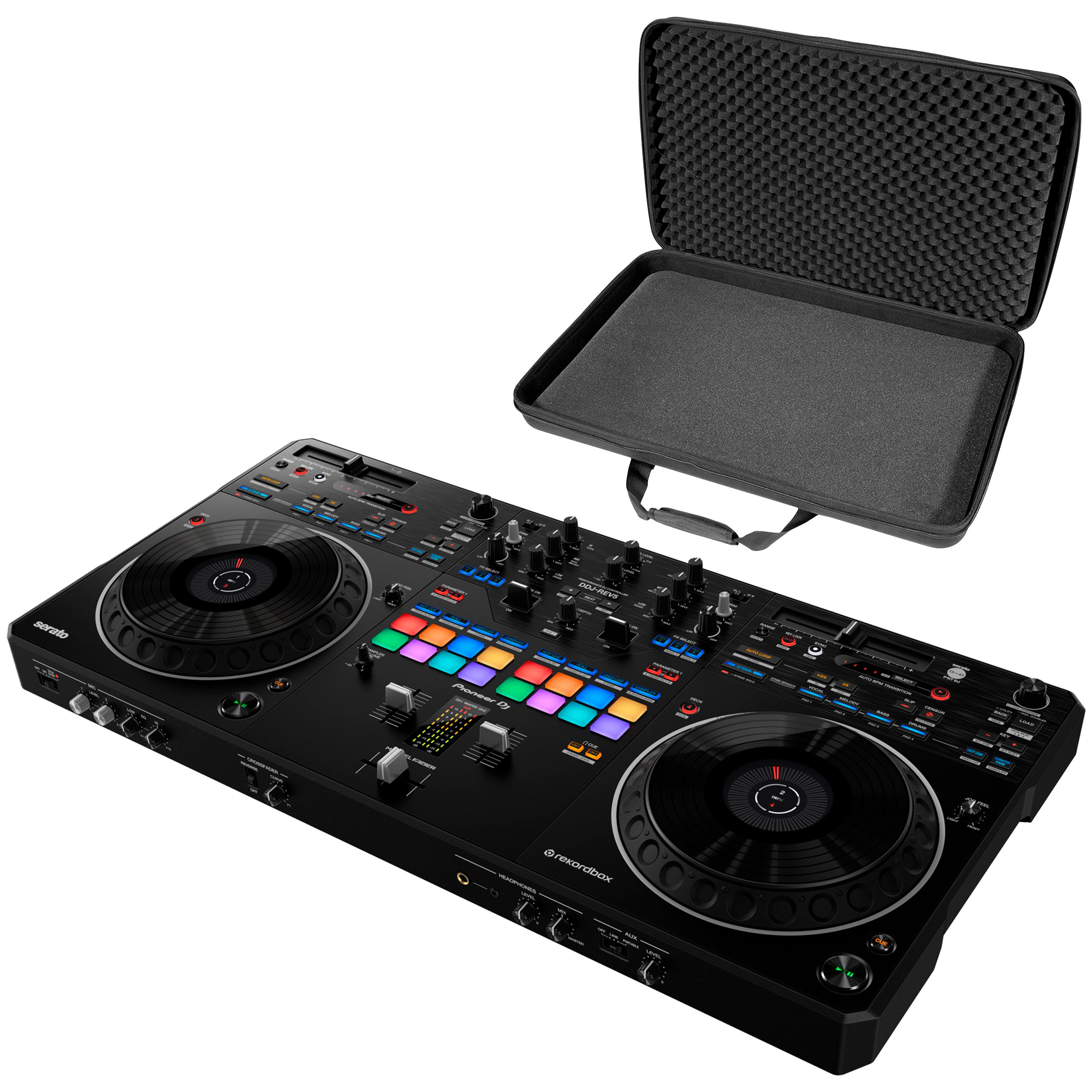Pioneer DJ Pack DDJ-REV5 + Etui EVA Walkasse - Contrôleur DJ USB ...