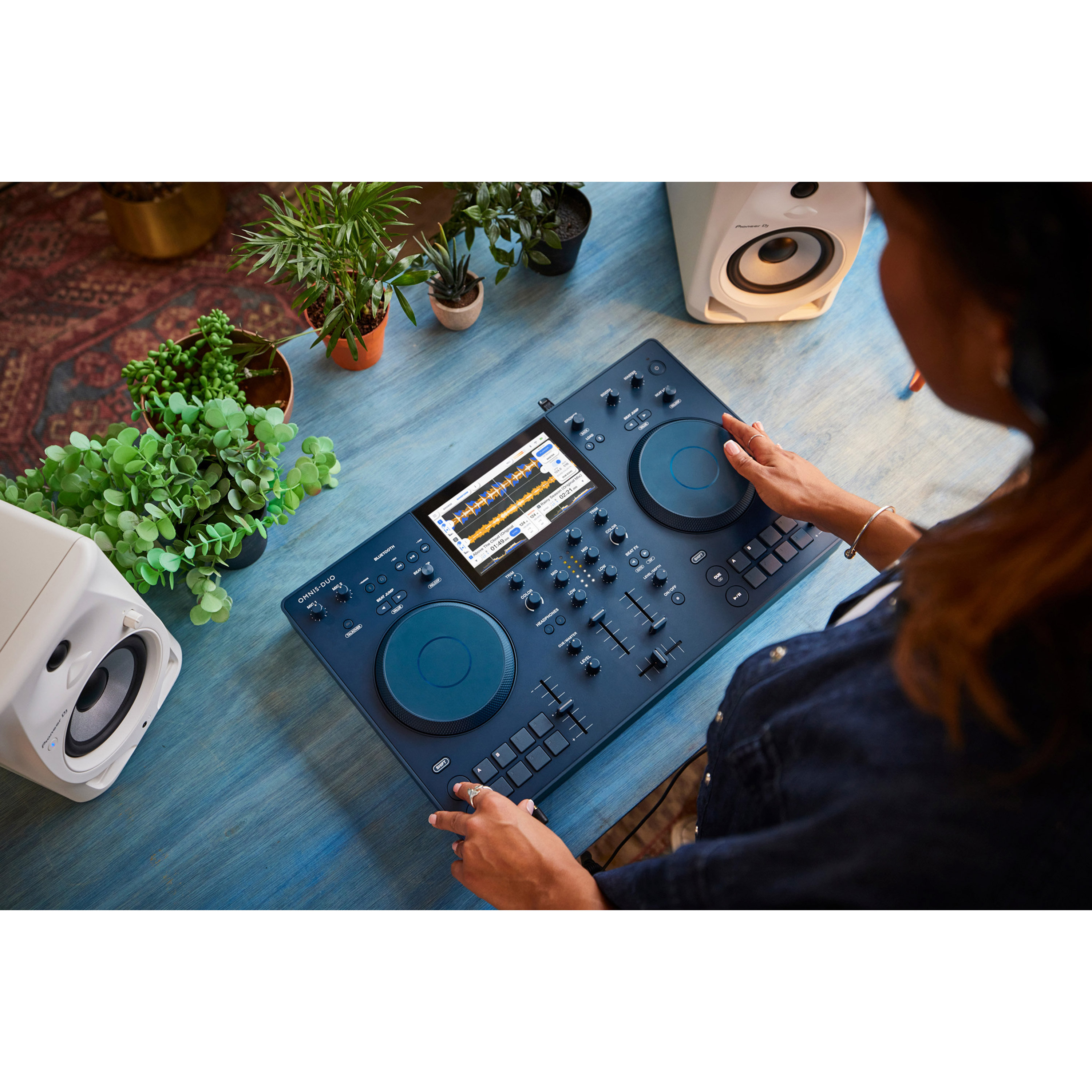 Pioneer DJ Pack Omnis-Duo + Sac à Dos DJ Bag - Contrôleur DJ autonome ...