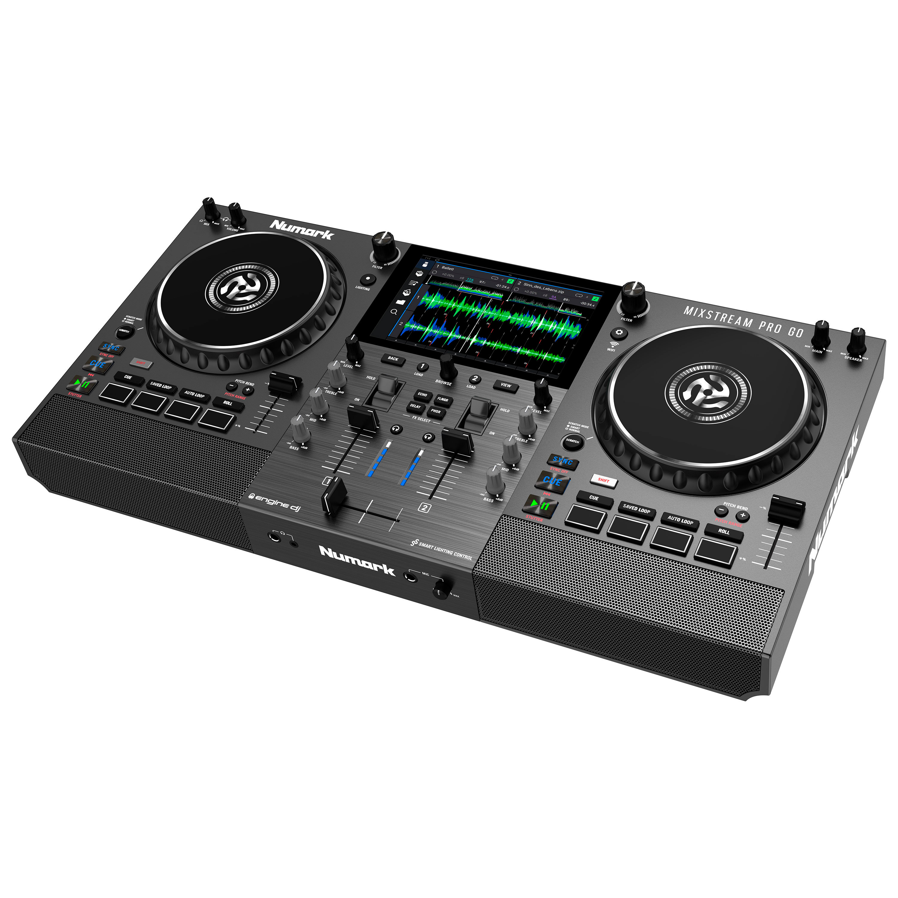 Numark Pack Mixstream Pro Go + Sac à Dos DJ Bag - Contrôleur DJ ...