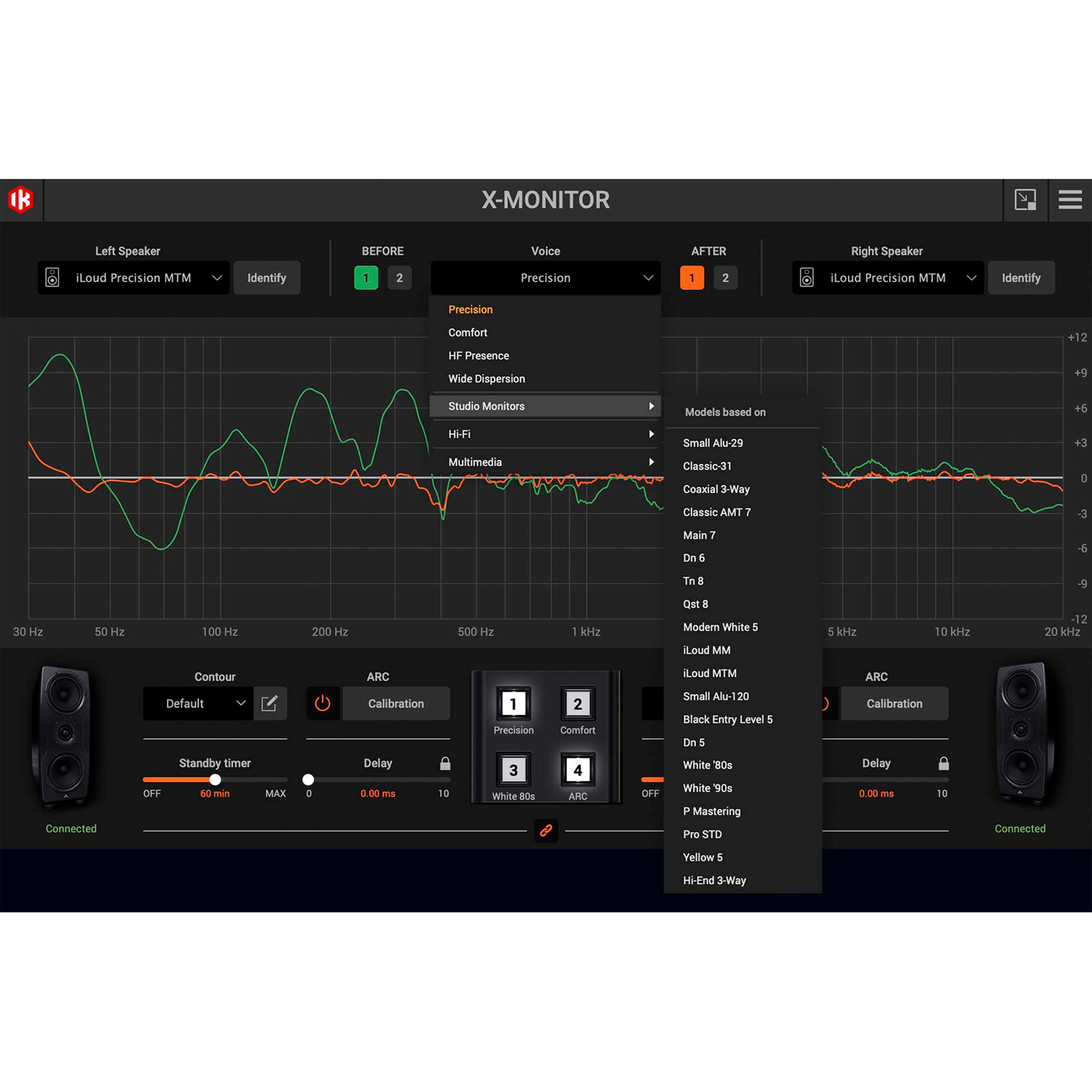 IK Multimédia iLoud MTM MKII (Paire) + Micro ARC - Enceinte de ...